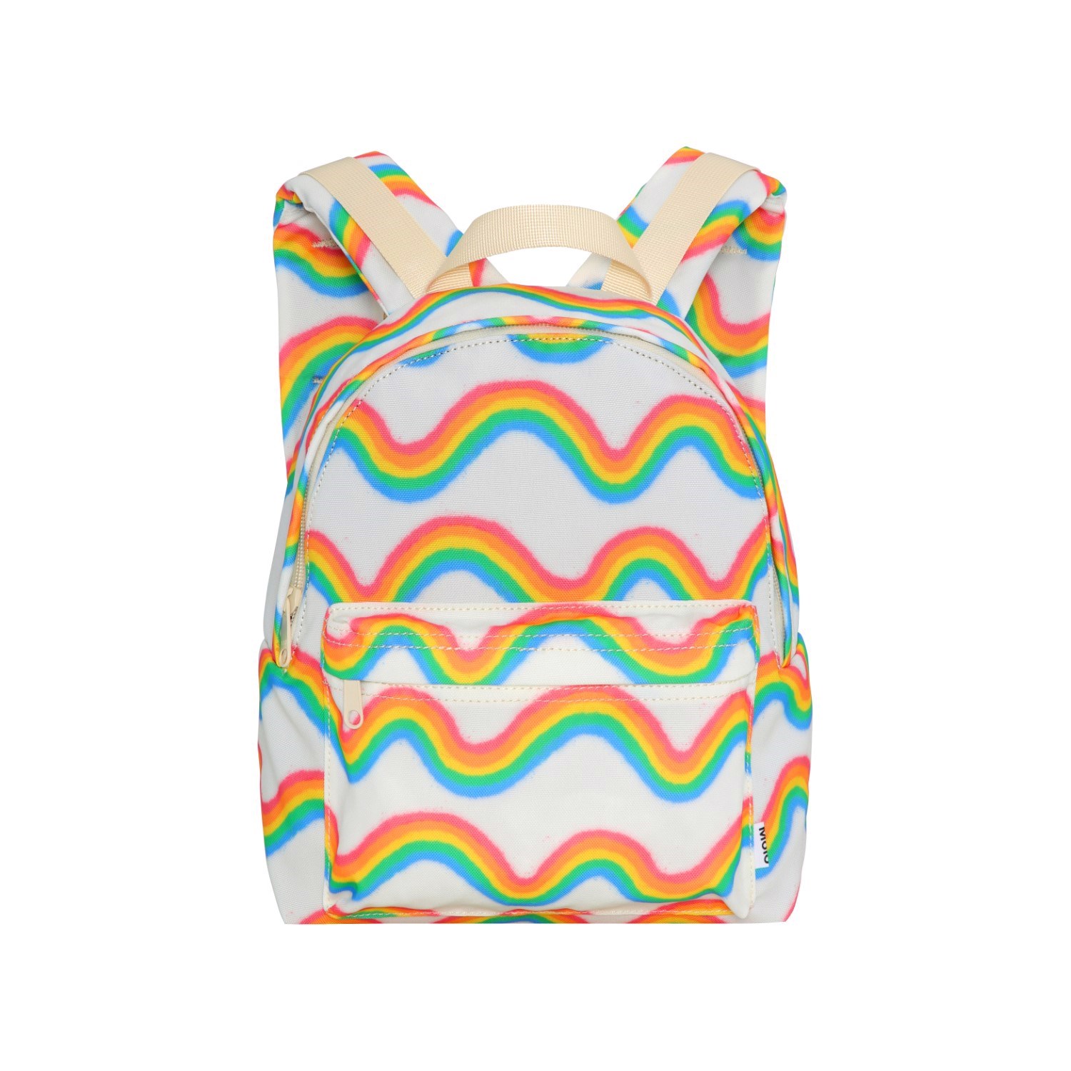 Backpack - Rainbow Mini - Small backpack with a rainbow print in 100% ...