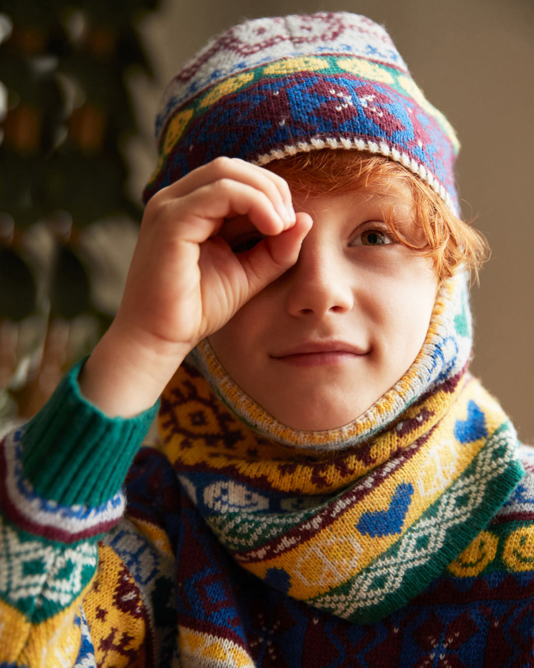 Kaisu - Traditional - Knitted wool balaclava - Molo