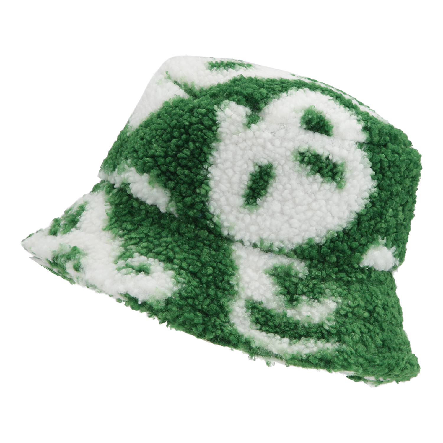 Shippy - Smile On Green - Soft and plush bully hat in green with white ...