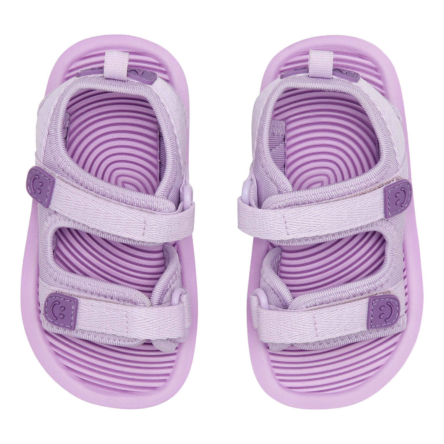 Zola - Lilac Pink - Purple velcro sandals - Molo