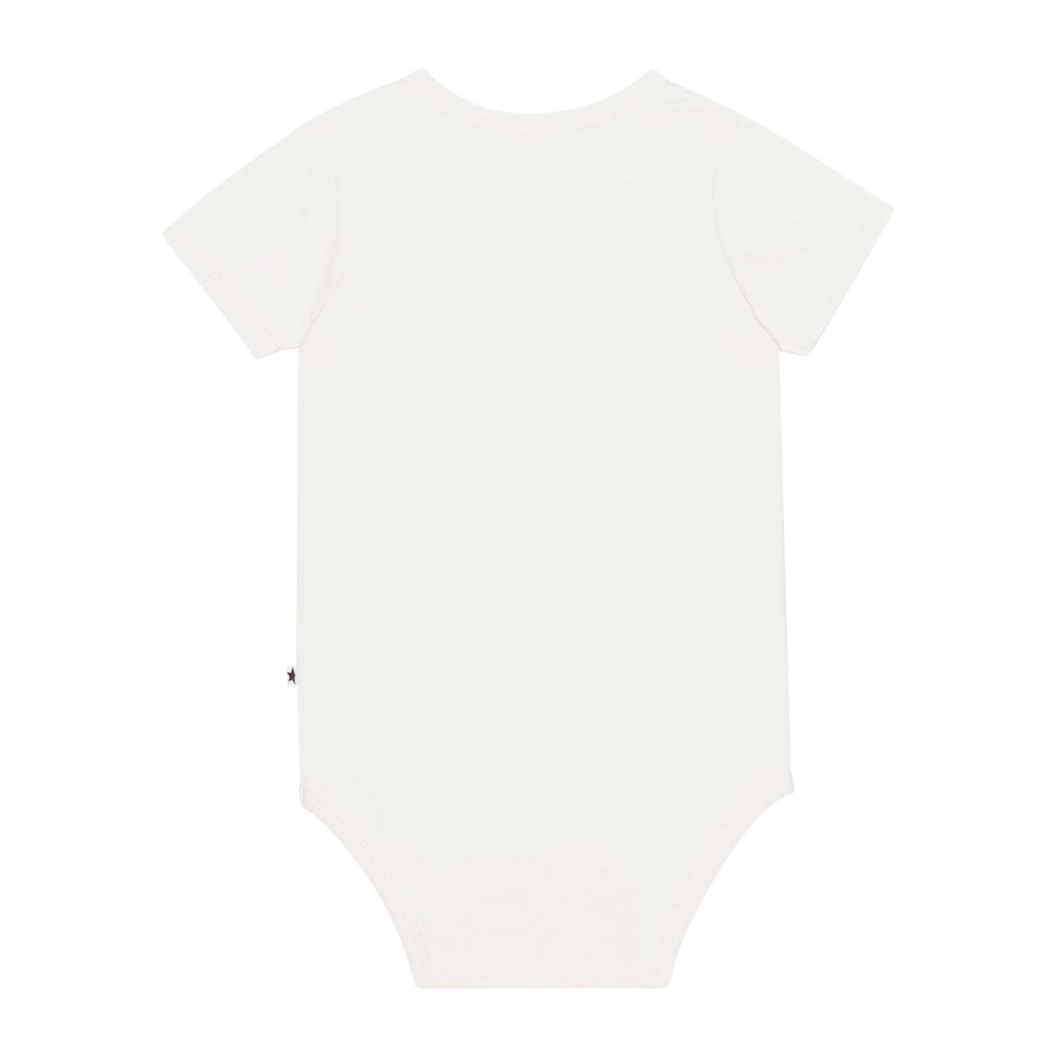 Fossie - Carousel Horse - Short sleeve, white baby bodysuit in stretchy ...
