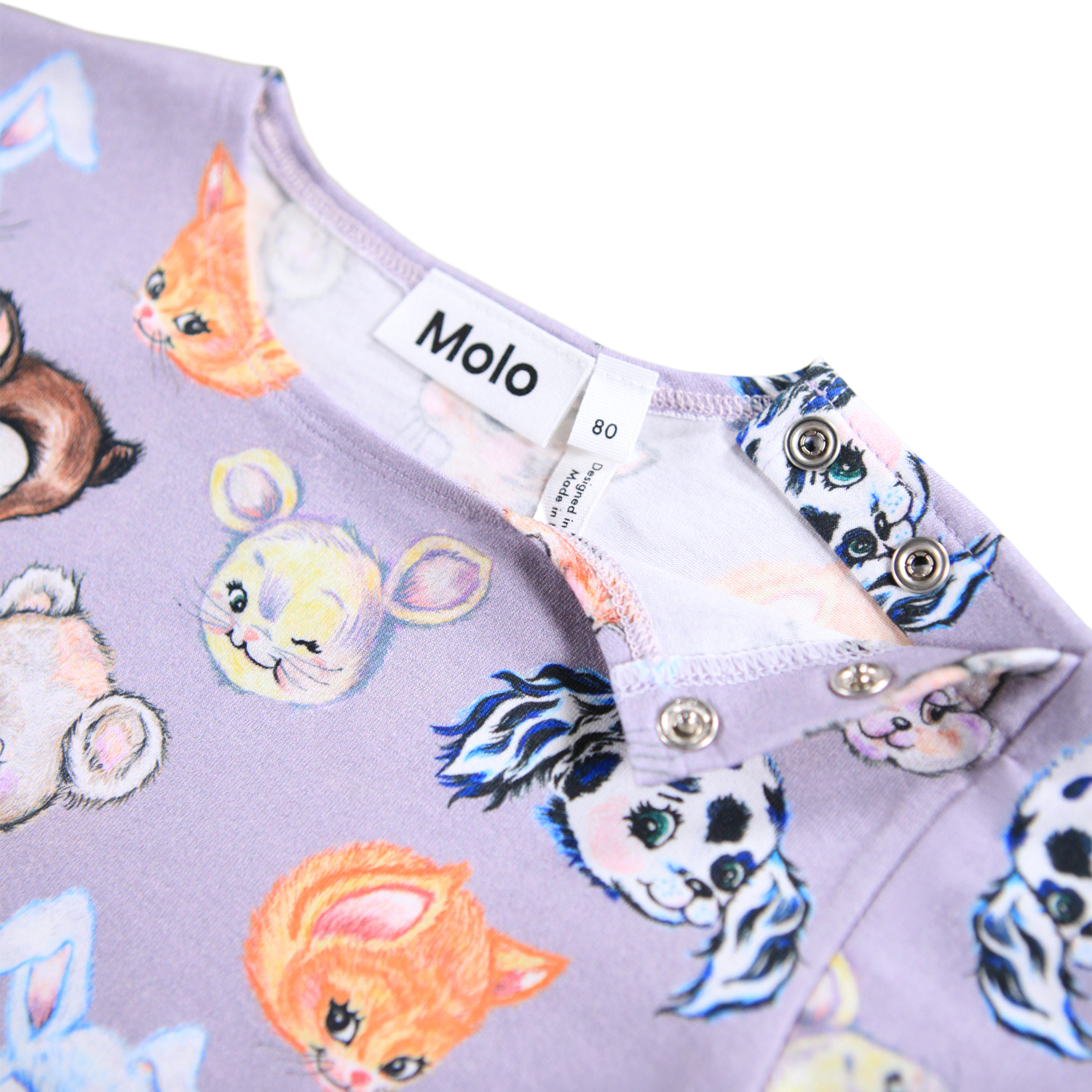 Elina - Itty Bitty - Light purple long-sleeved top for the little ones ...