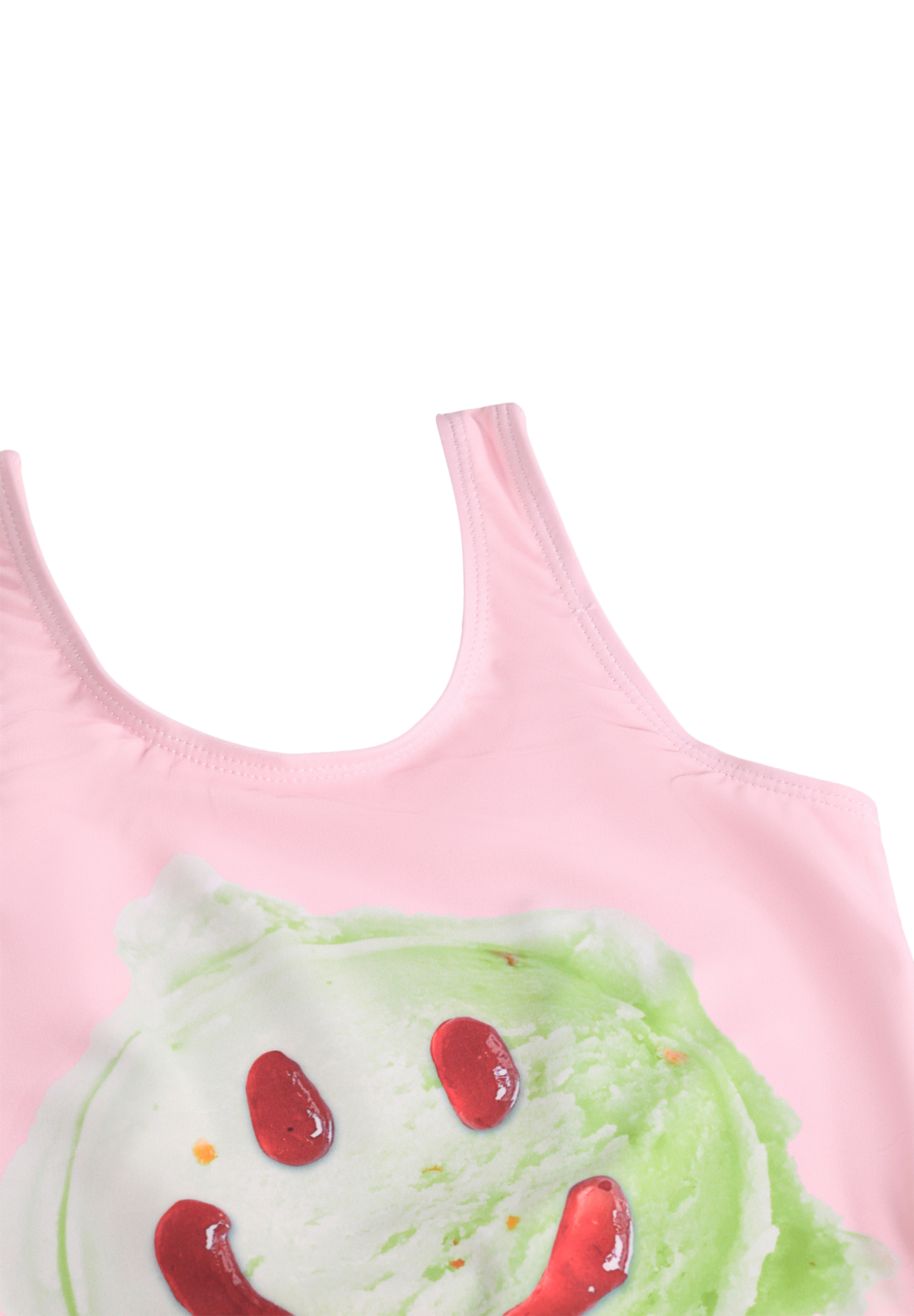 Nika - Scoop Mint - Grüner Badeanzug mit Eisprint für Kinder aus ...