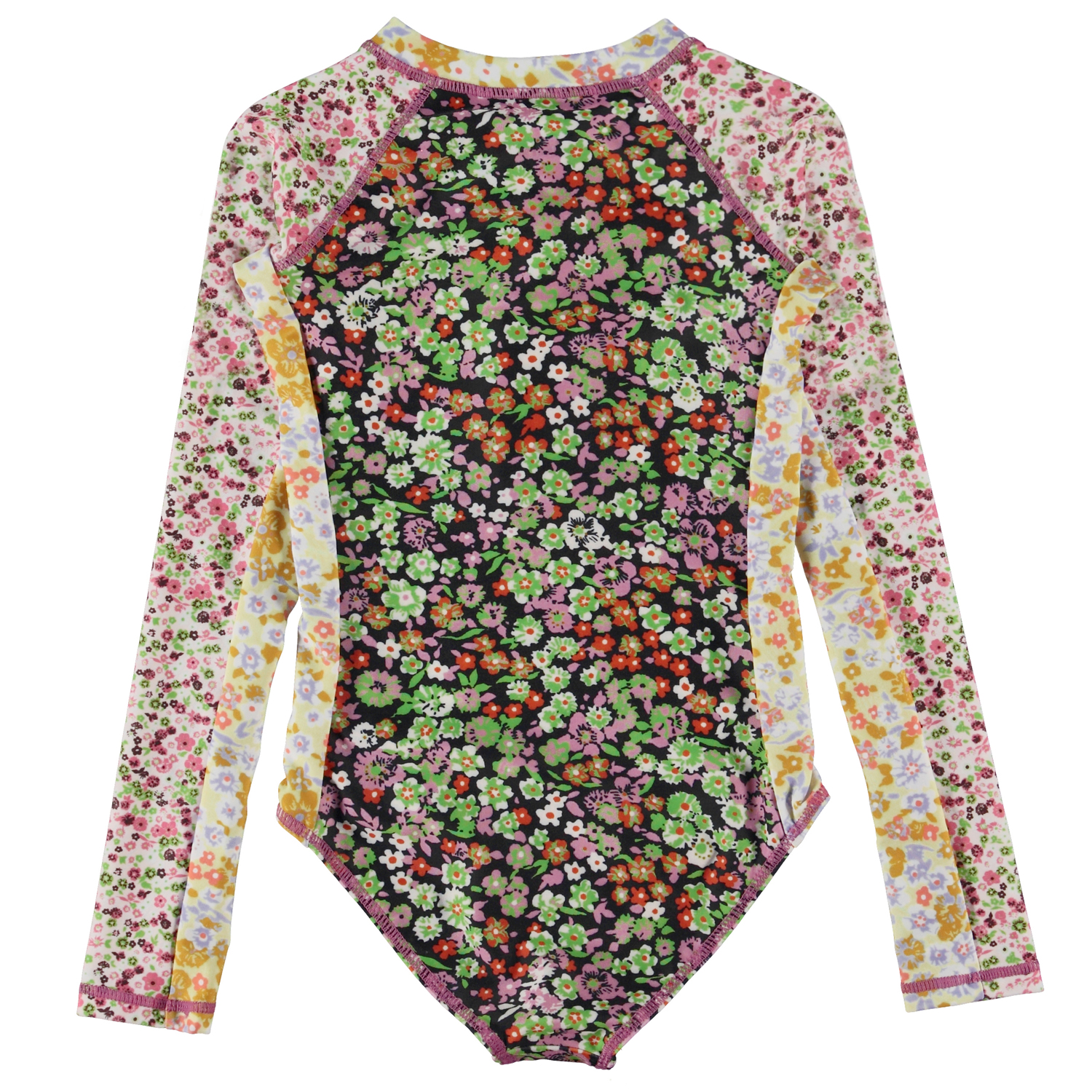 Necky - Meadow Night - UV smømmedragt med blomster print - Molo