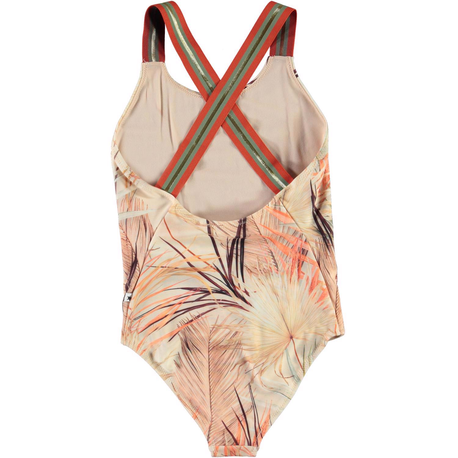 Neve - Palm Leaves - Lichtroze UV badpak met palmbladeren - Molo