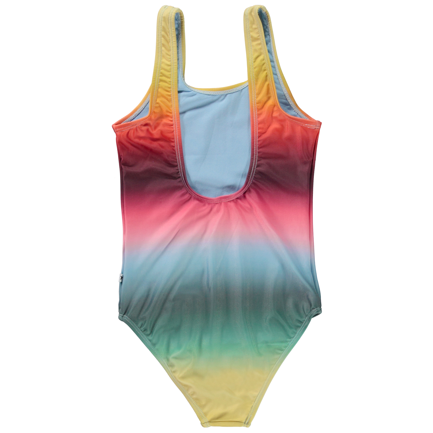 Nika - Happy Rainbow - Gerecyclede regenboog badpak met knipogende ...