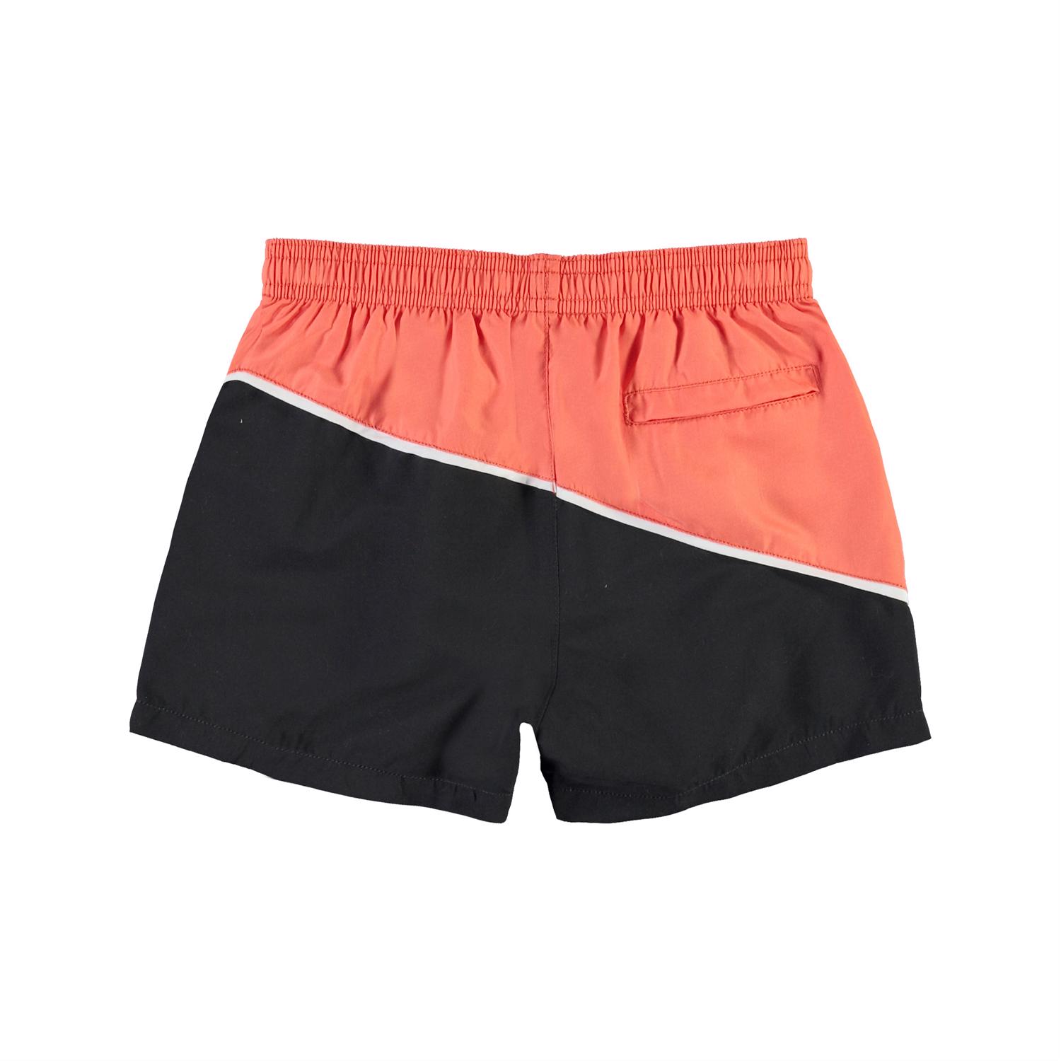 Niko Block - Surf - Zwart en rode UV zwemshort - Molo