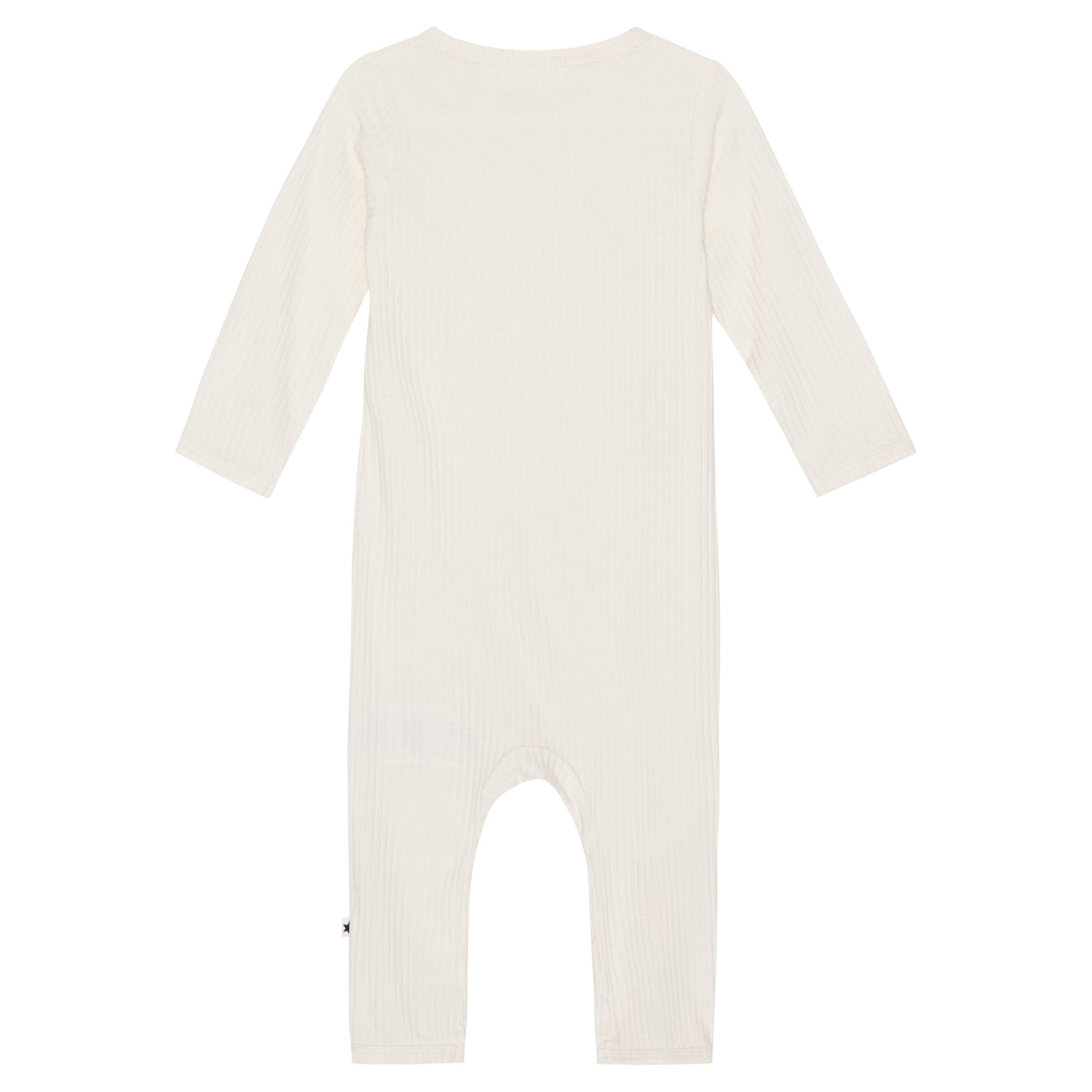 Fellow - Sea Shell - Off-white romper in soft rib viscose - Molo