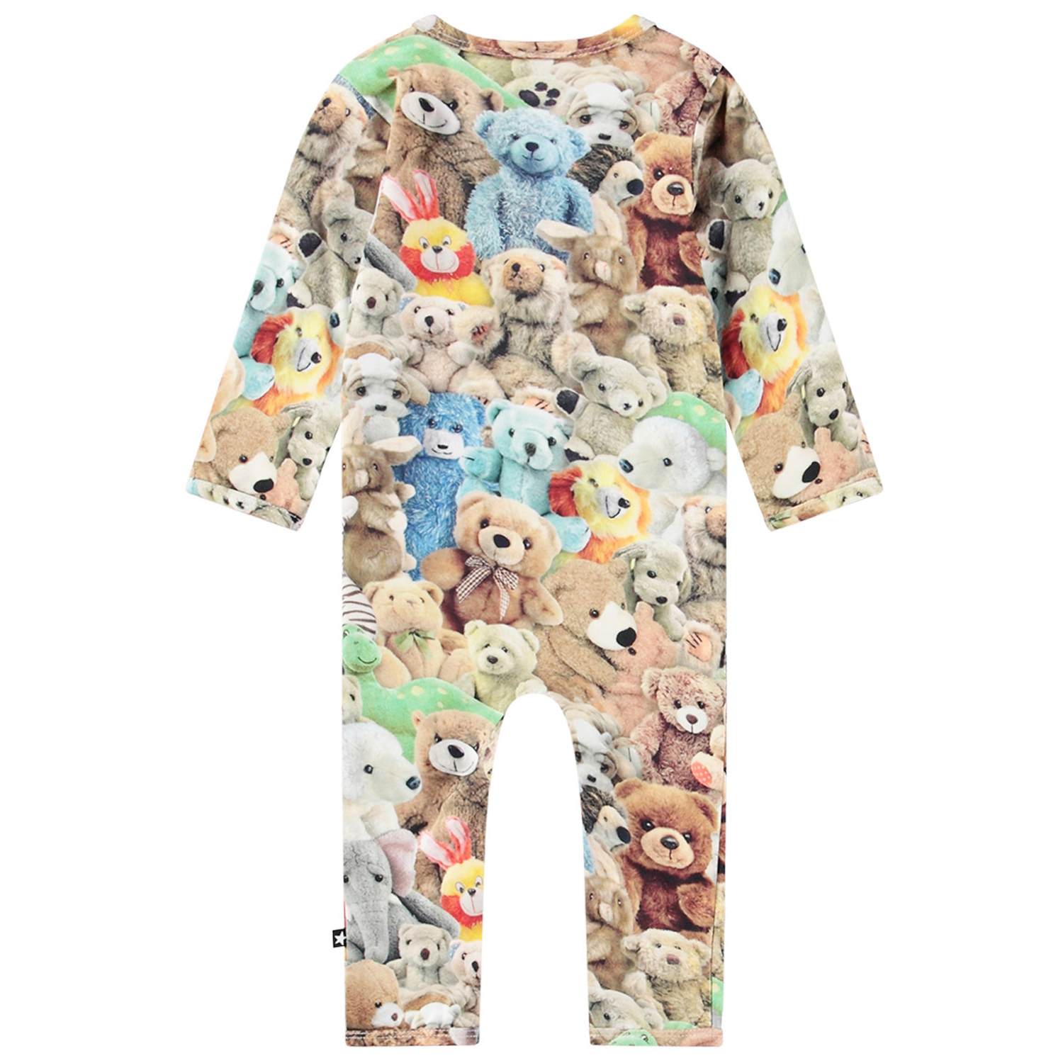 Fenez - Teddy Friends - Baby bodysuit in organic cotton with long ...