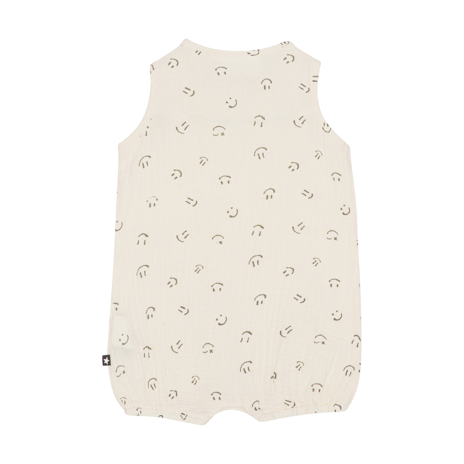 Forever - Happy Mini - Økologisk baby dragt med smiley print - Molo