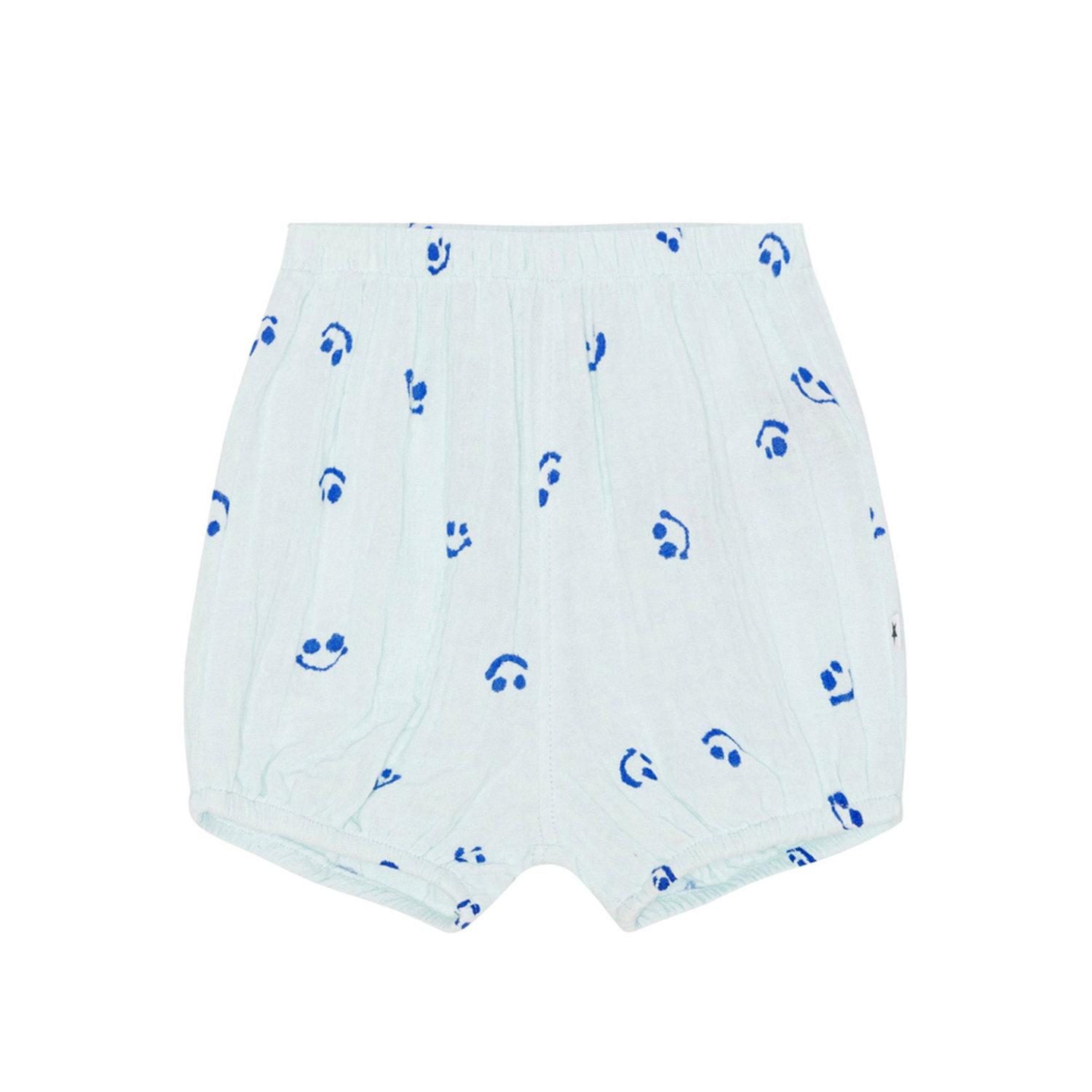 Somos - Aquarelle Smile - Light blue bloomer shorts in organic cotton ...