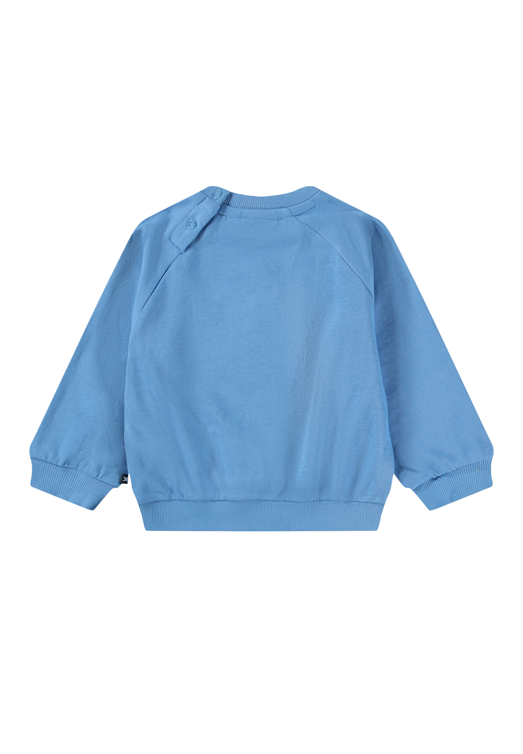 Disc - Blue Tide - Soft, blue sweatshirt for the little ones made of organic cotton - Molo