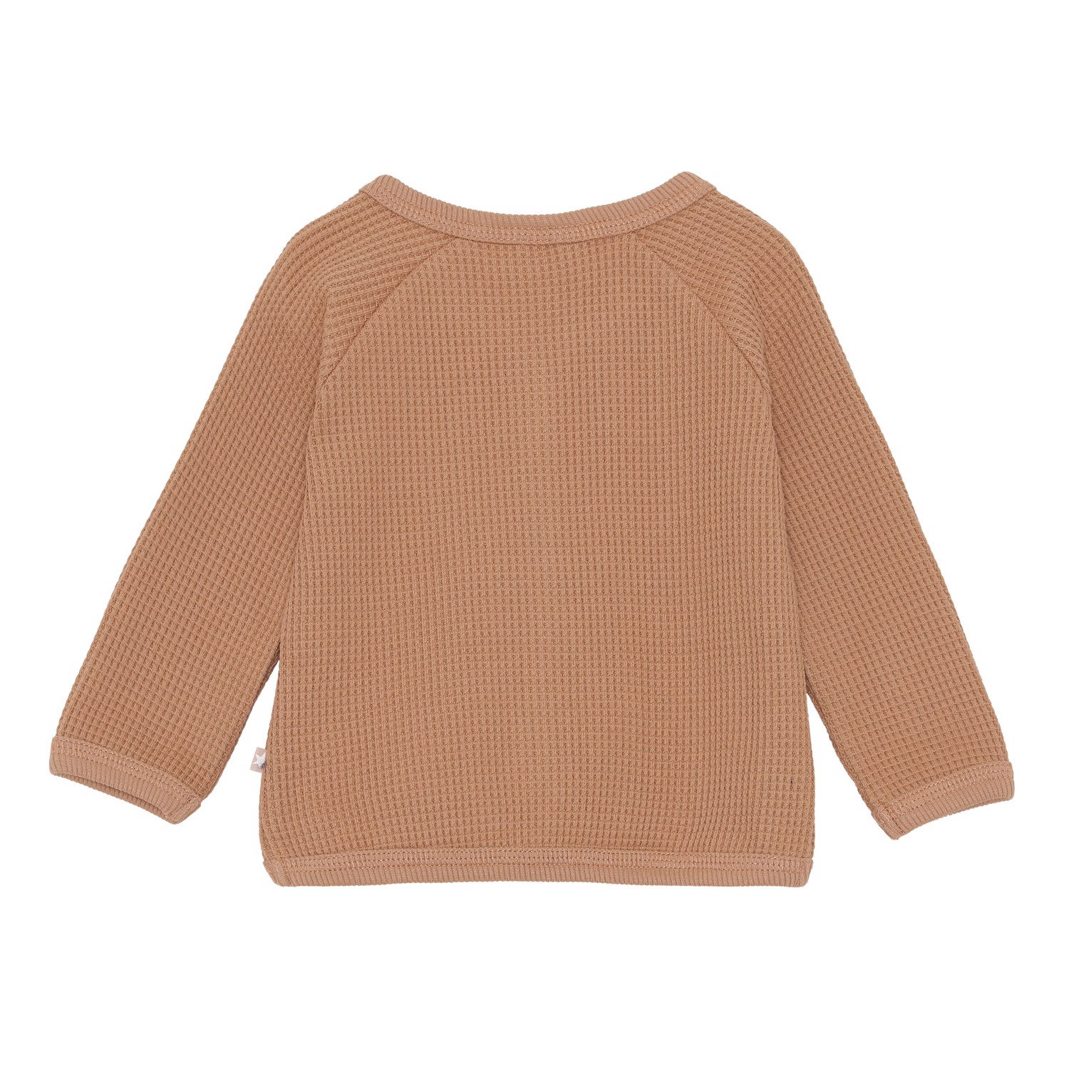 Dory - Rose Mist - Rose organic waffled knit baby cardigan - Molo