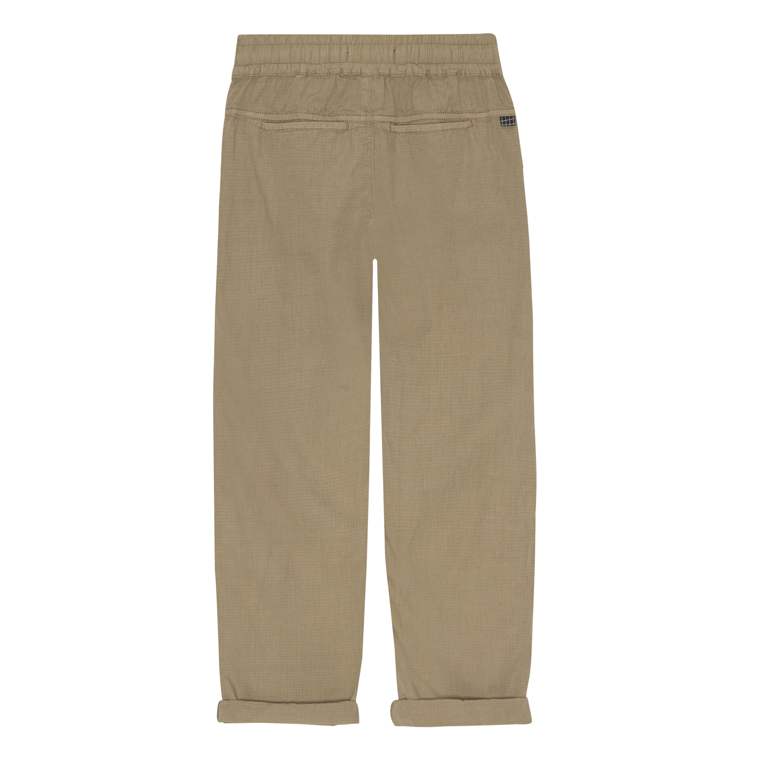 Aster - Covert Green - Sand coloured cotton trousers - Molo