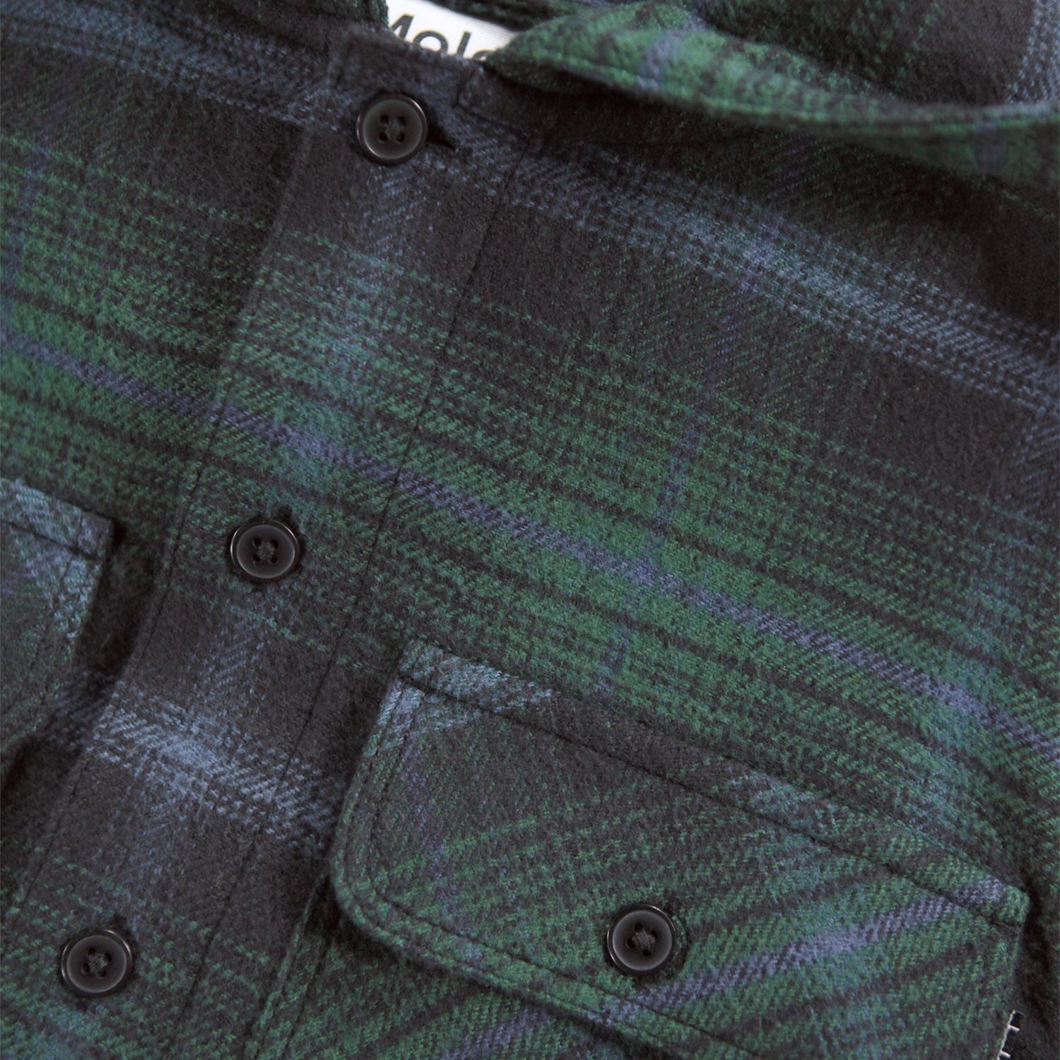 Rizz - Galaxy Check - Green, black and blue checkered overshirt for ...
