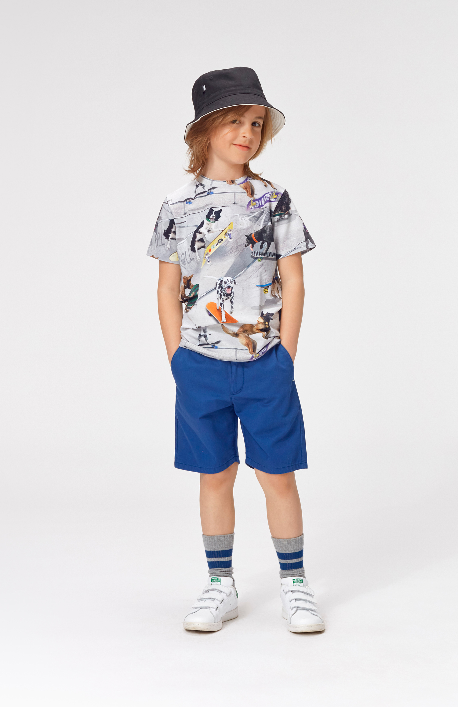 Ajvin - Naval Blue - Dark blue shorts - Molo