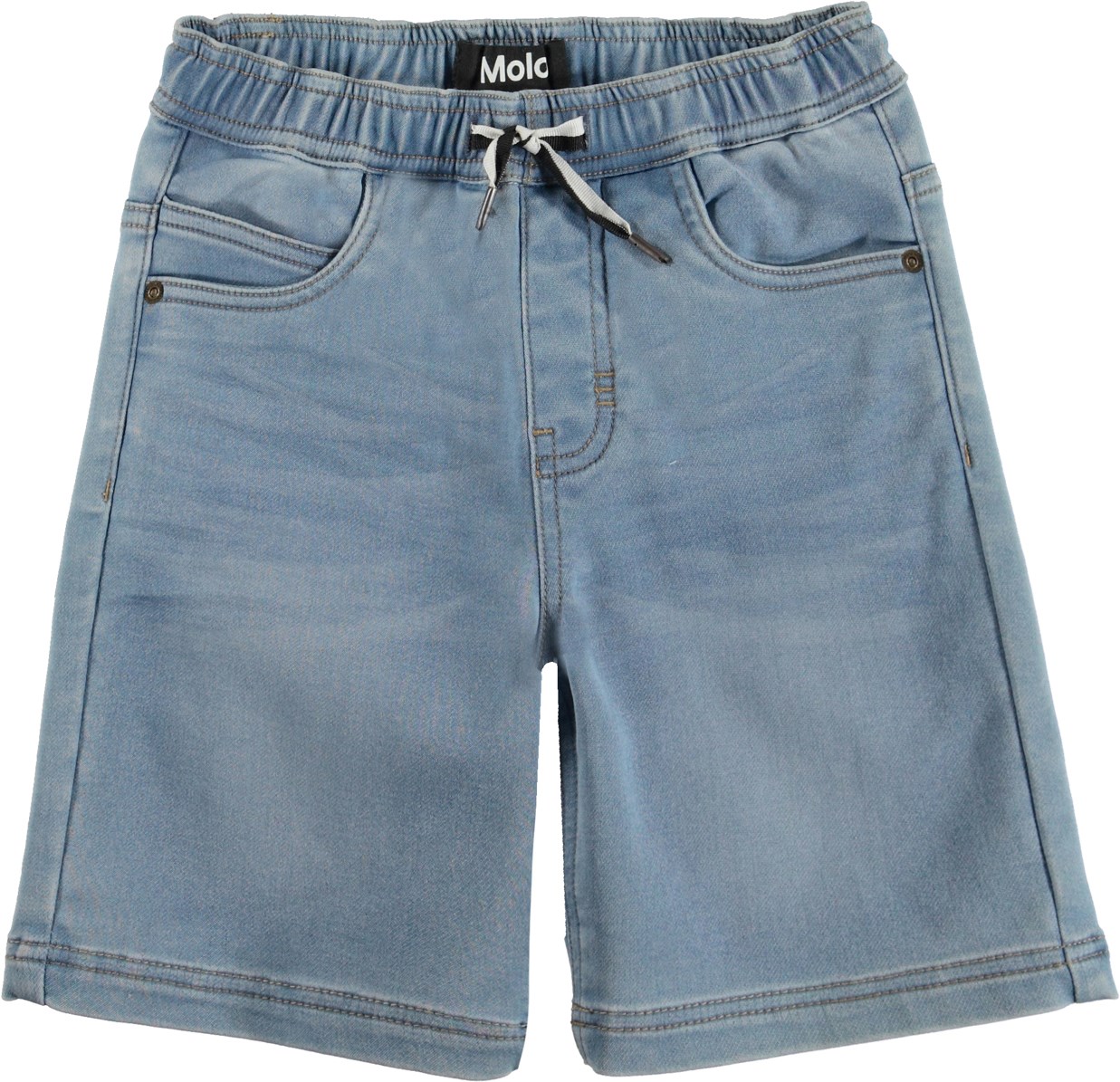 Ali - Soft Denim Blue - Denim shorts in light blue wash - Molo