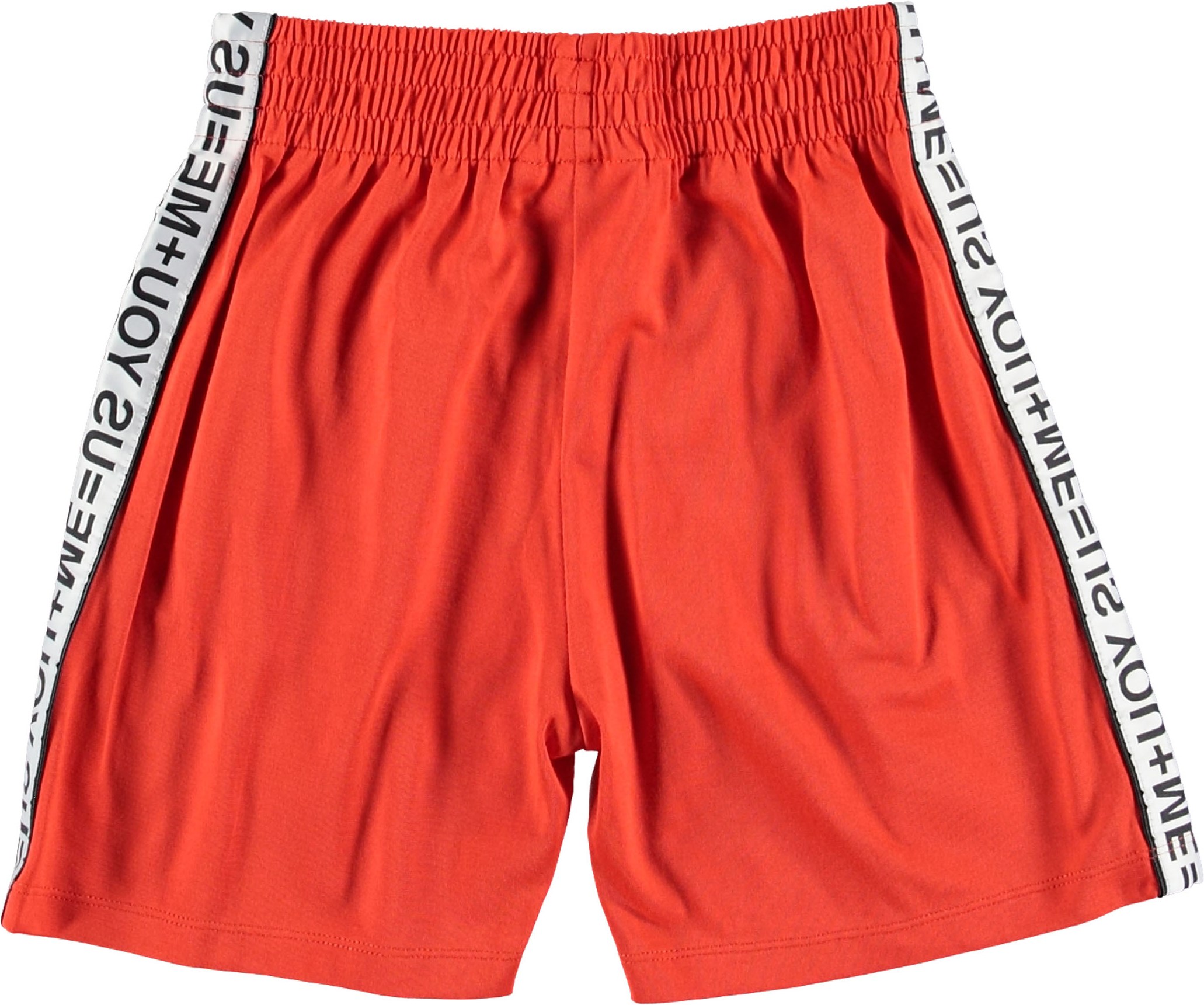 Arinos - Cherry Tomato - Red shorts with white stripes. - Molo