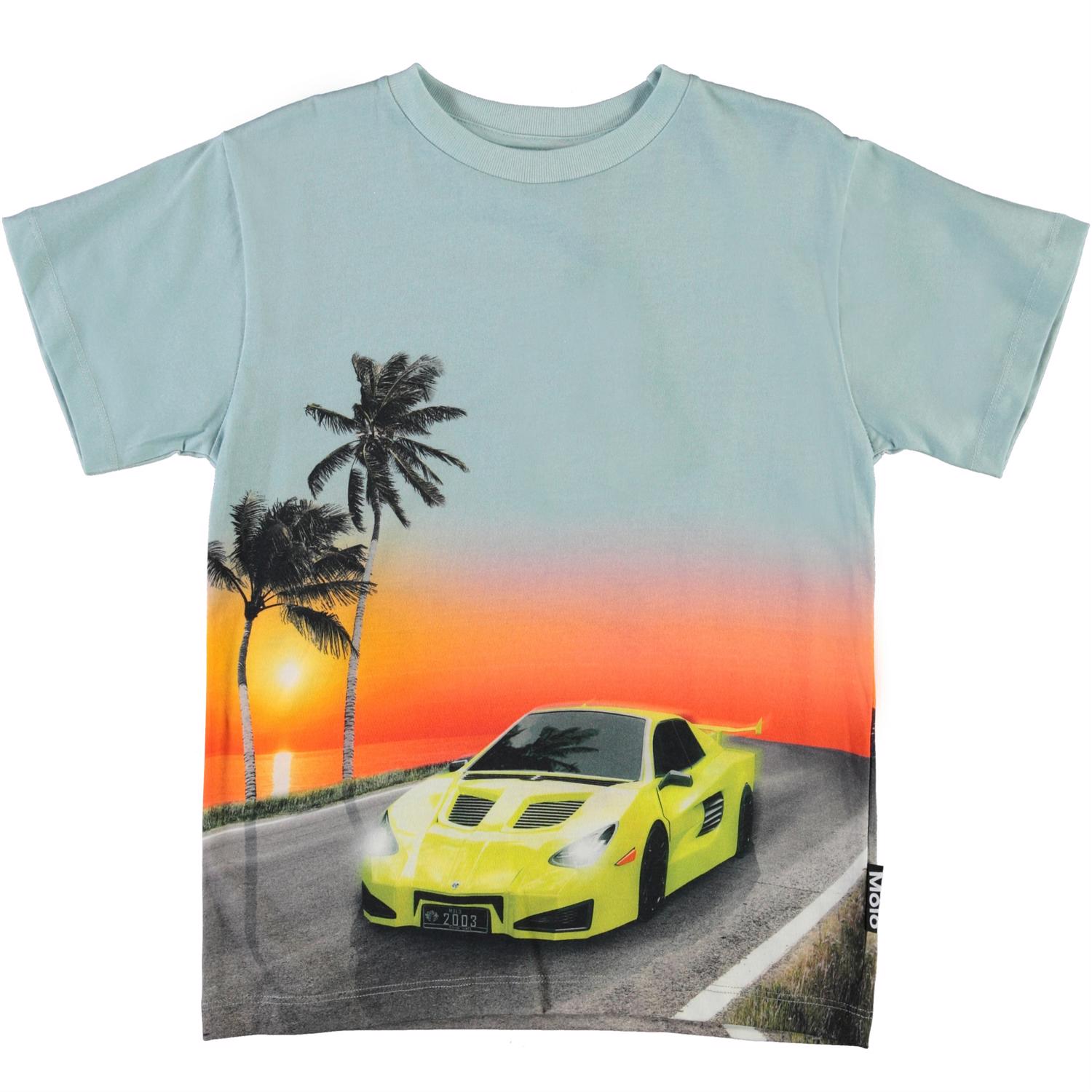 Rasmus - Ocean Drive - Ocean drive t-shirt with car - Molo
