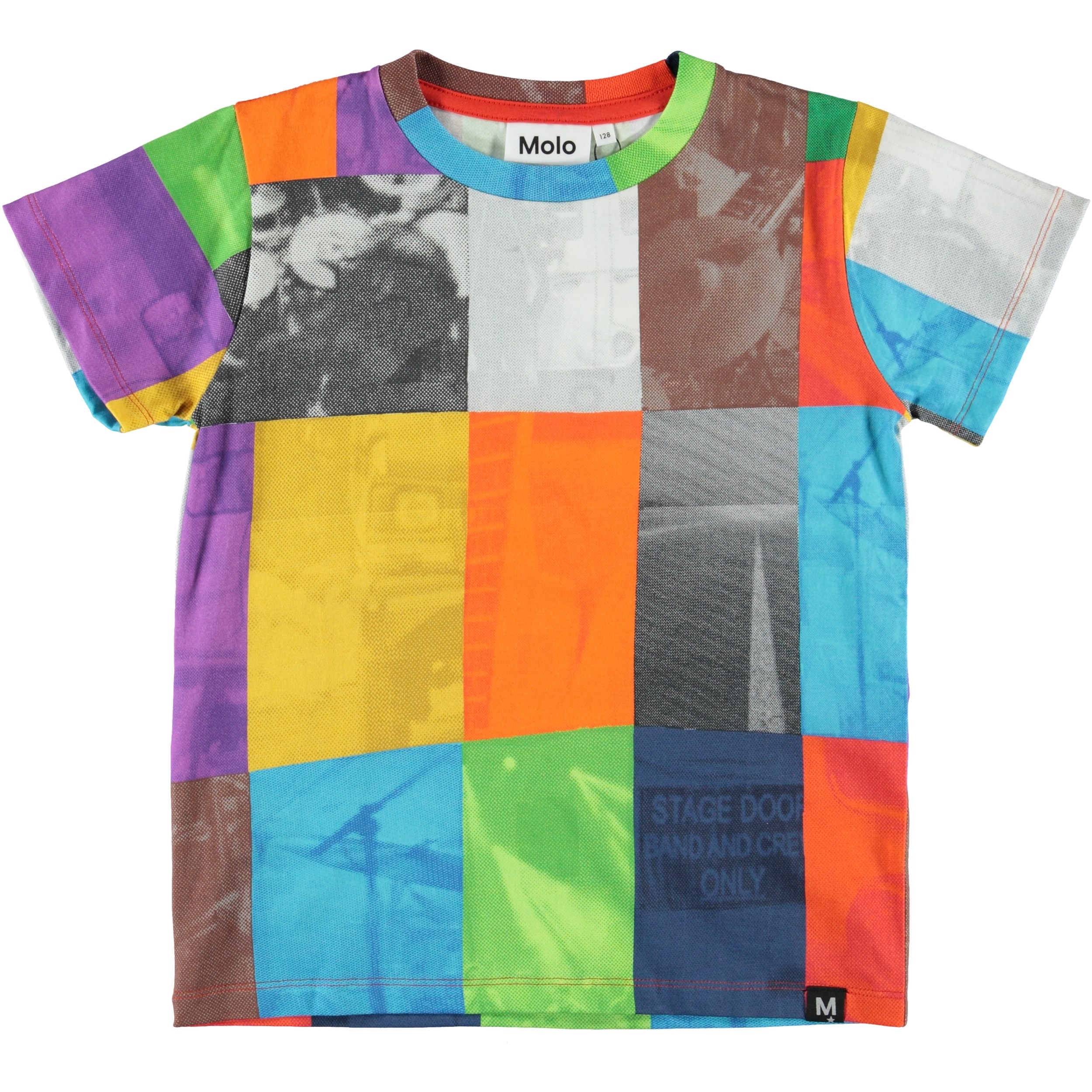 Raymont - Music Patchwork - T-shirt with colourful squares - Molo