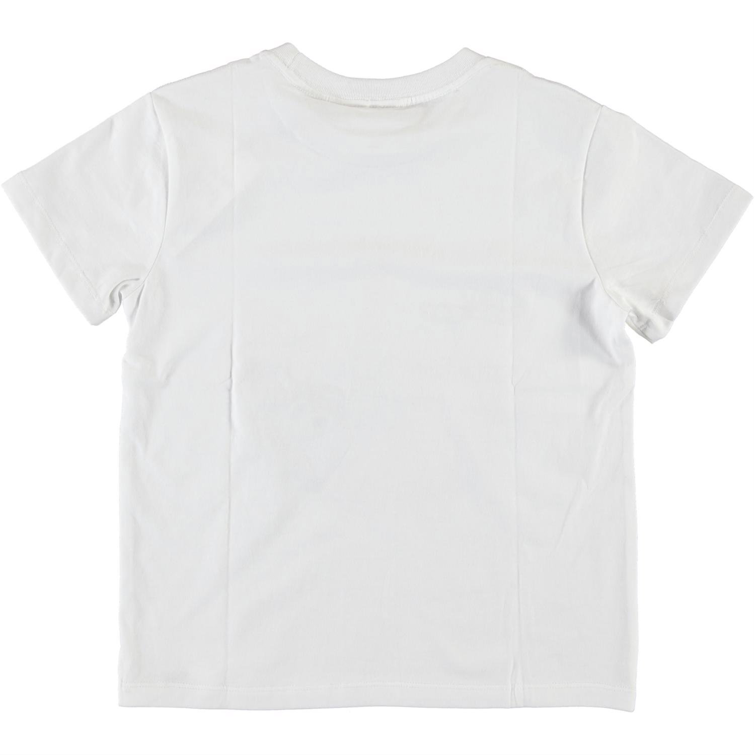 Roxo - Airbrush Volcano - White t-shirt with volcano print - Molo