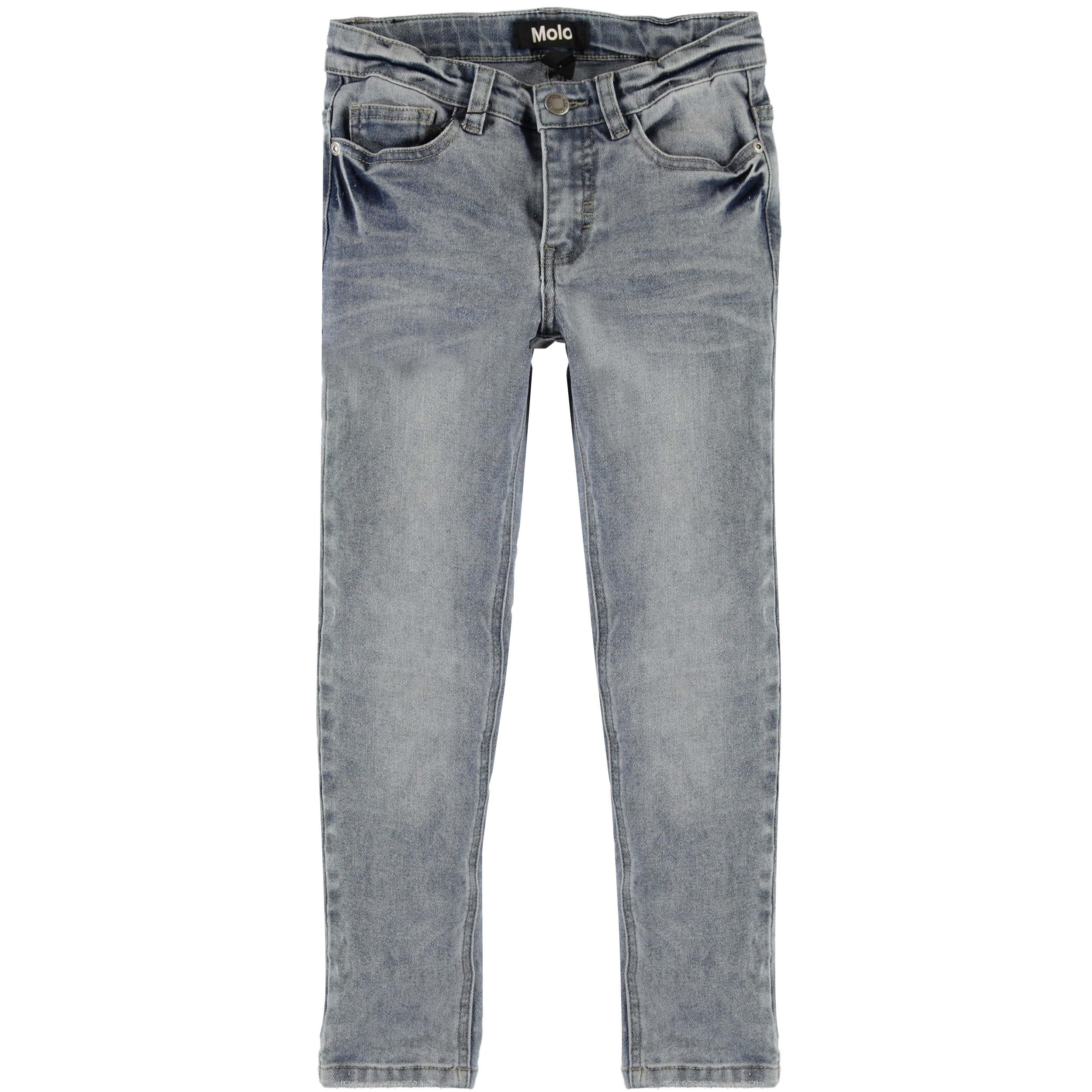 Aksel - Ash Denim - Grå slim denim jeans - Molo