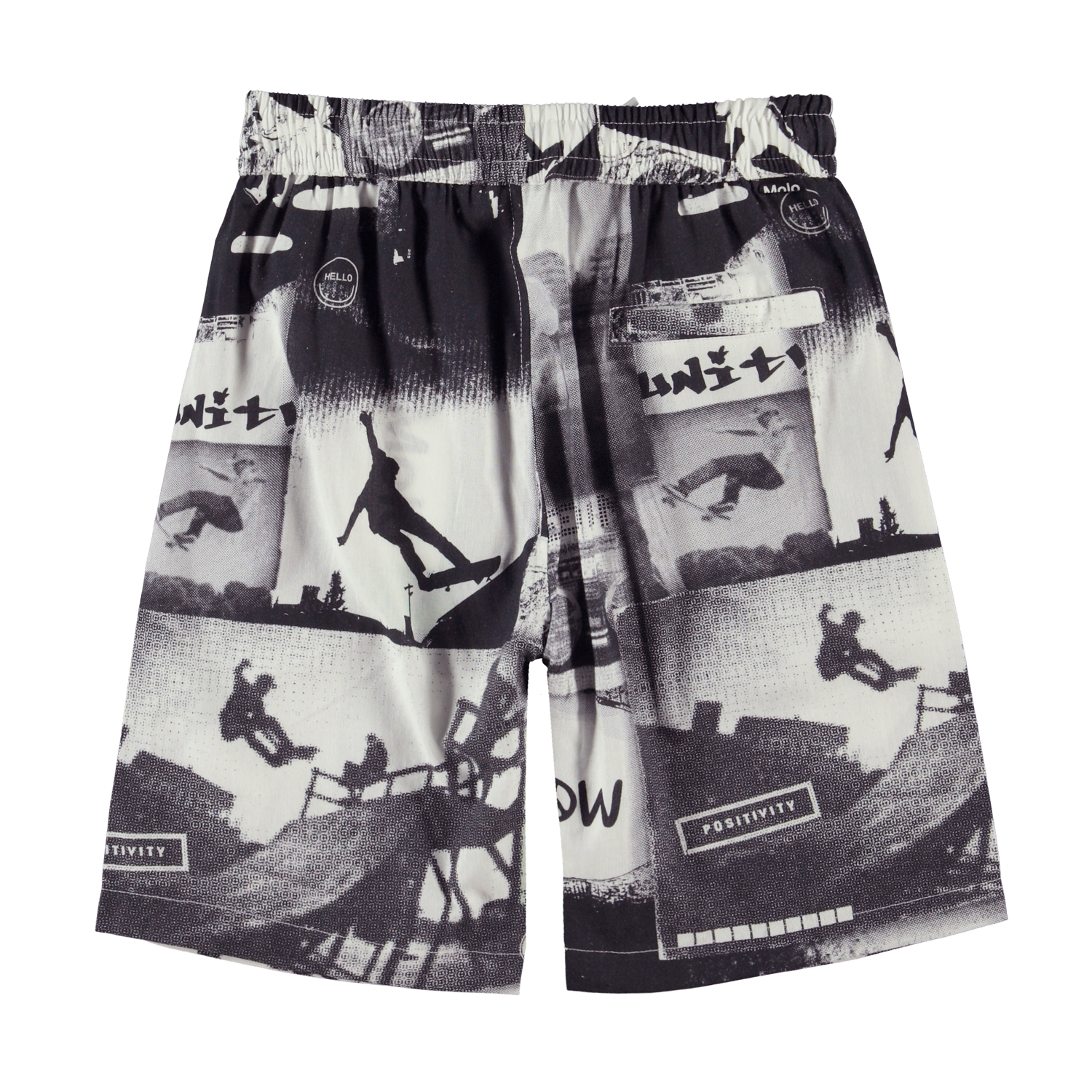 Avart - Free Skate - Økologiske shorts med skater print - Molo