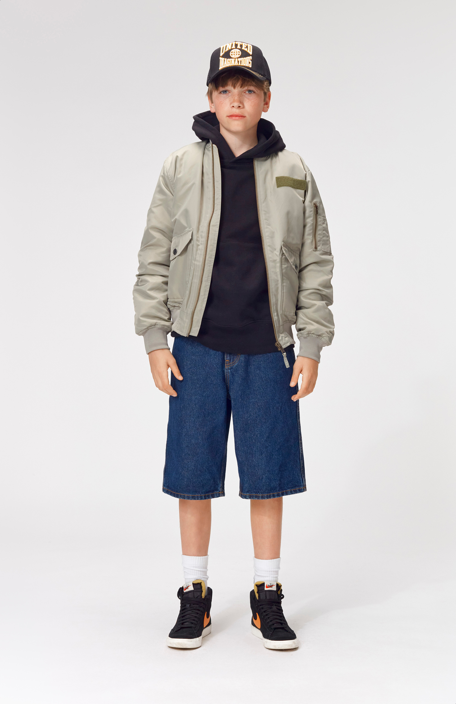 Moz - Black - Sort sweatshirt hoodie. - Molo