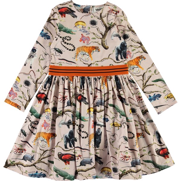 Christin - Love Forever - Black dress with coloured hearts - Molo