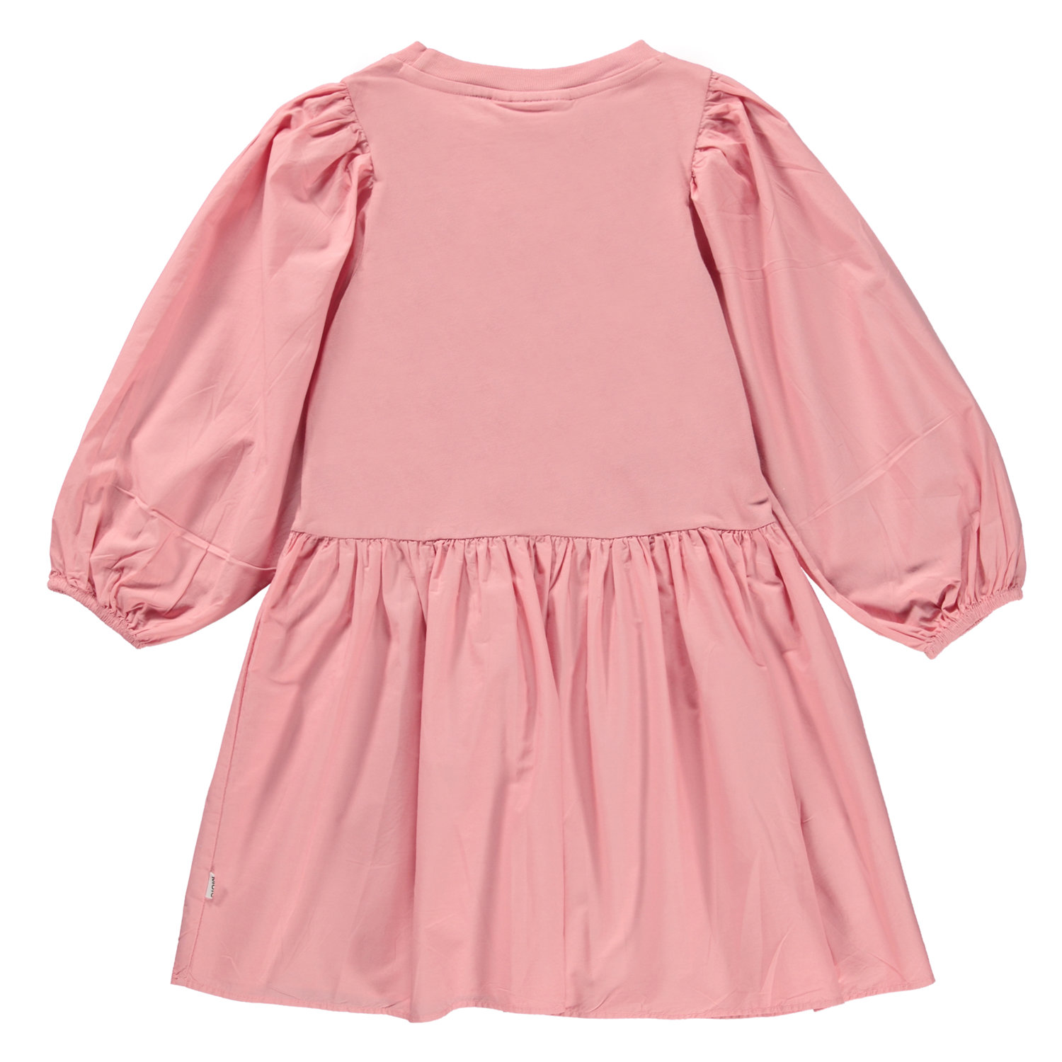 Cosette - Dusty Rose - Pink knee length organic dress with poplin ...