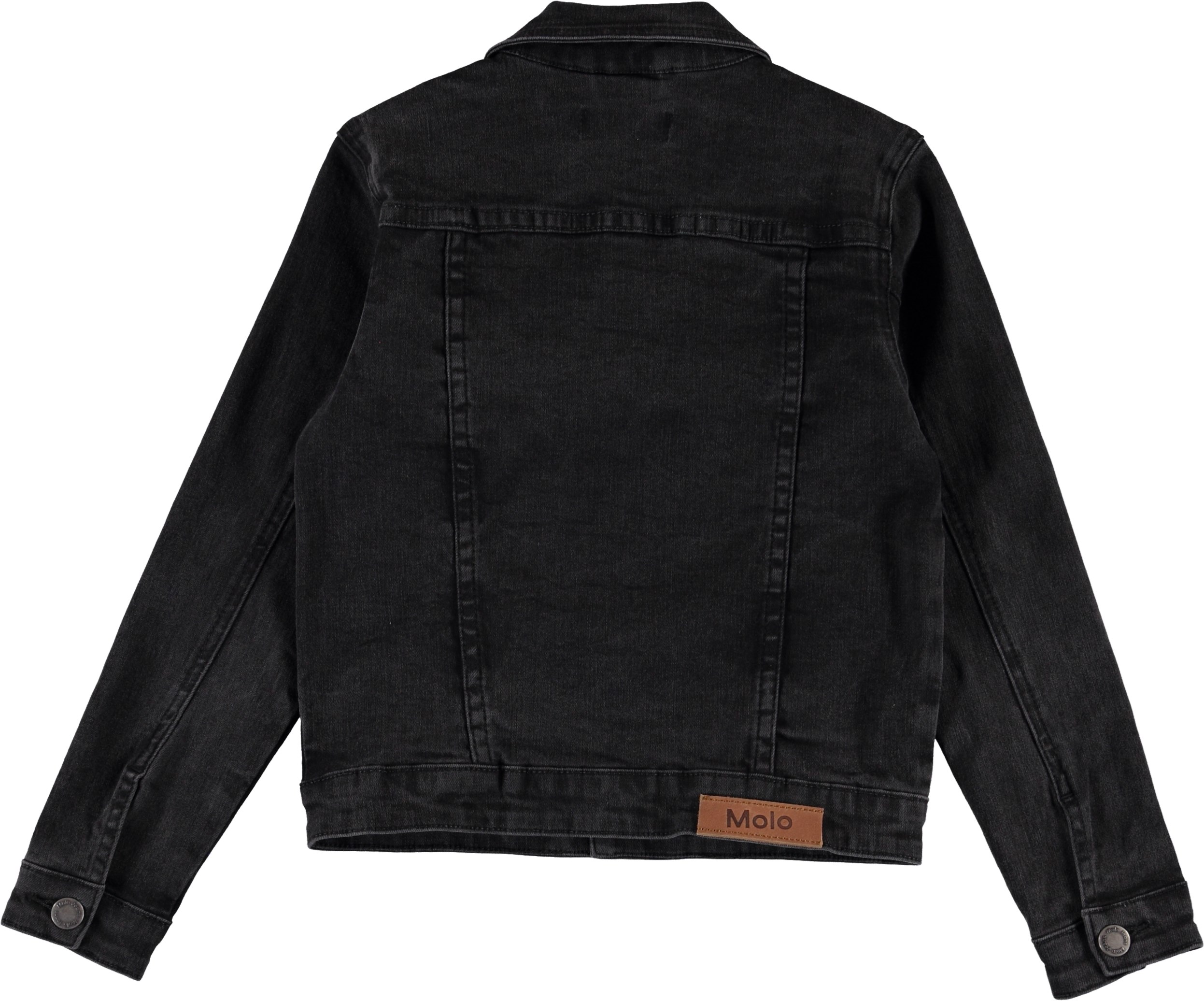 Heidi - Washed Black - Black denim jacket - Molo
