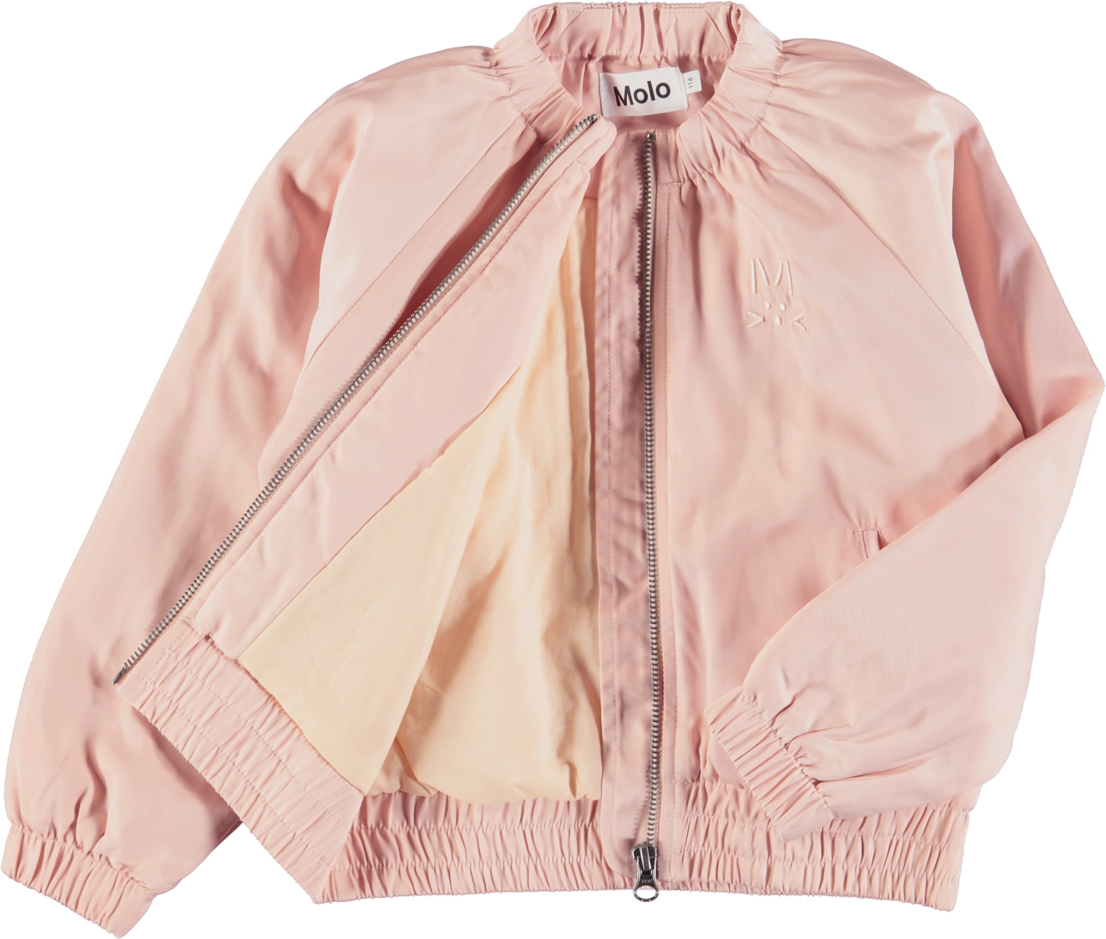 Helaine - Dawn - Rose coloured bomber jacket - Molo