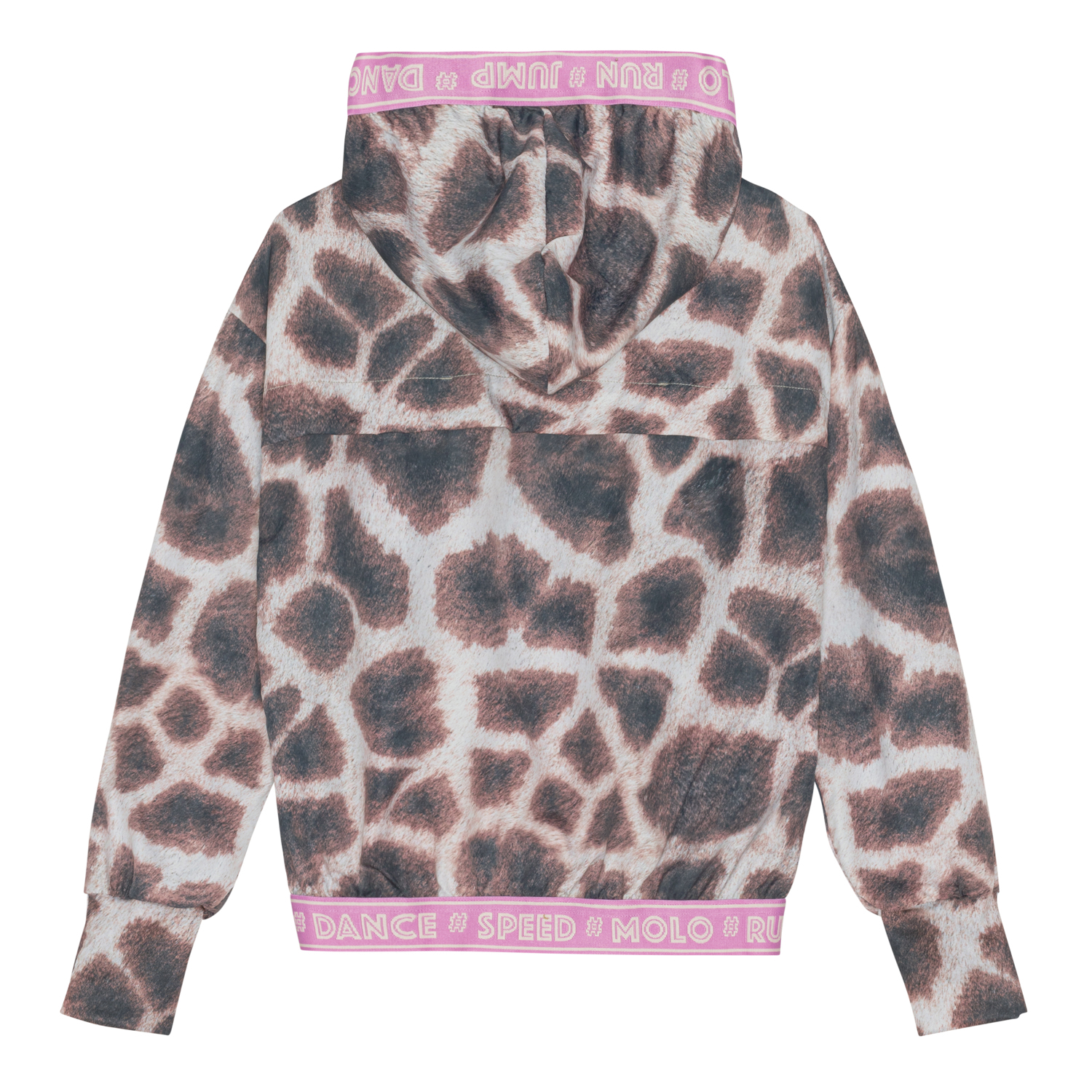 Ophelia - Giraffe - Sports jacket with giraffe print - Molo