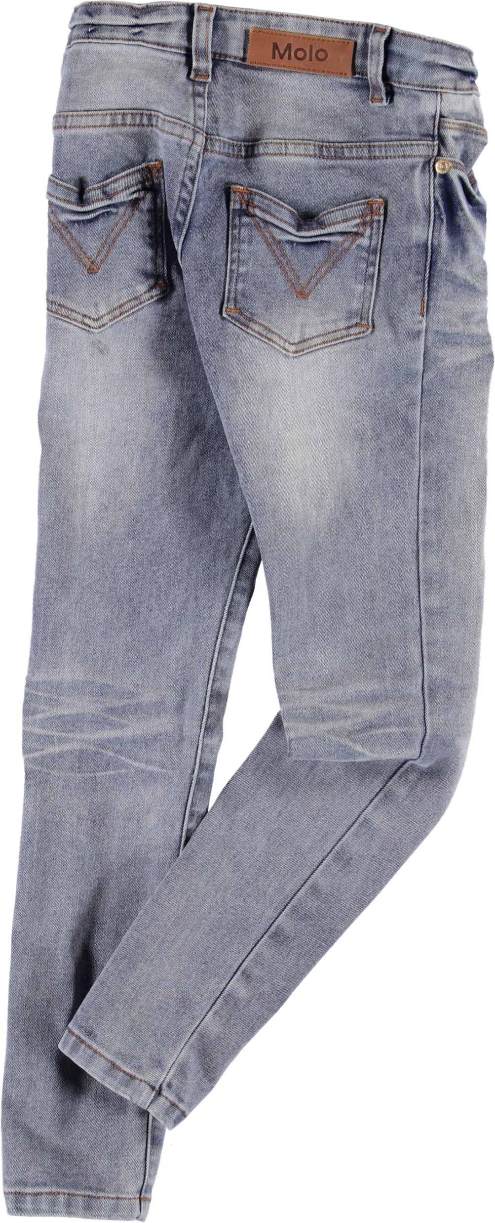 Angelica - Ash Denim - Blue slim jeans - Molo