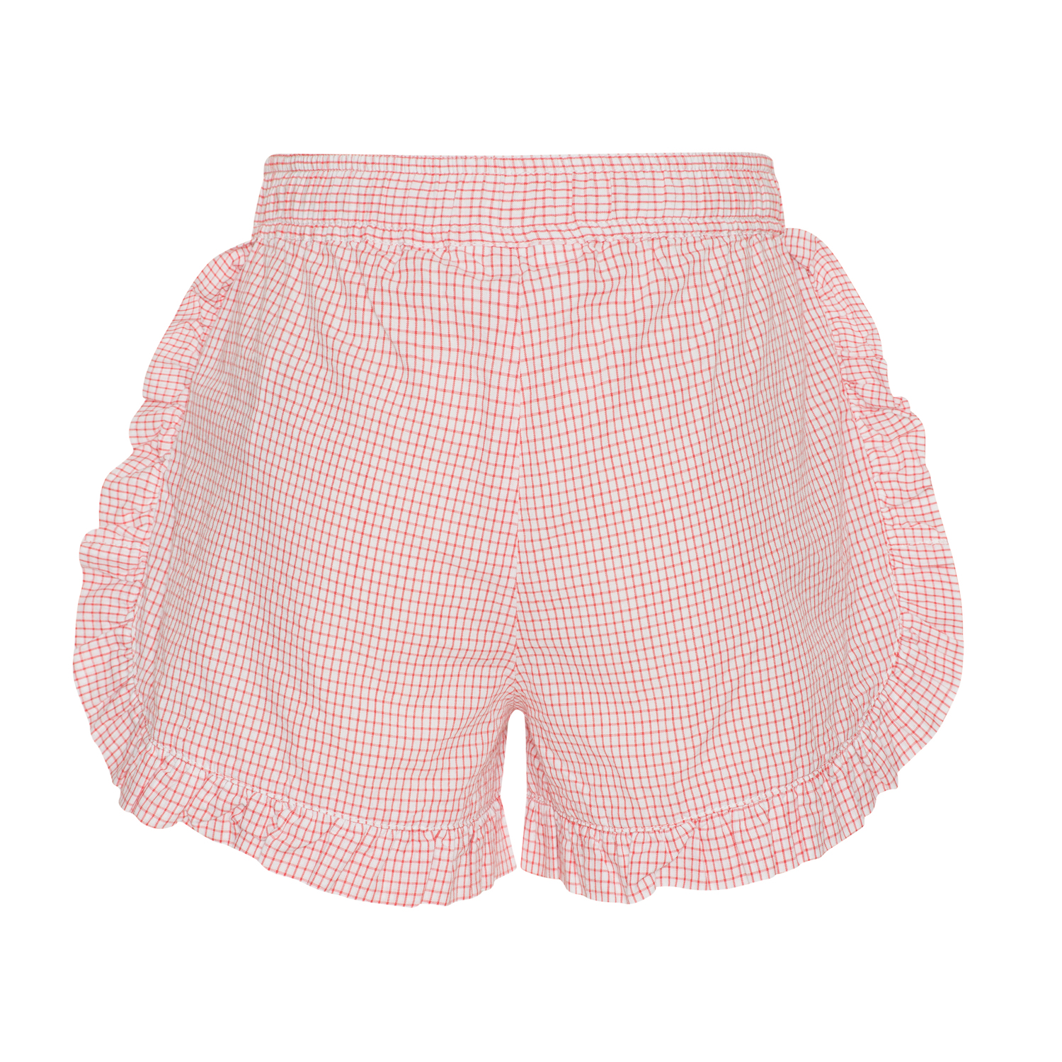 Acacia - Red Check - Shorts with red and white check - Molo