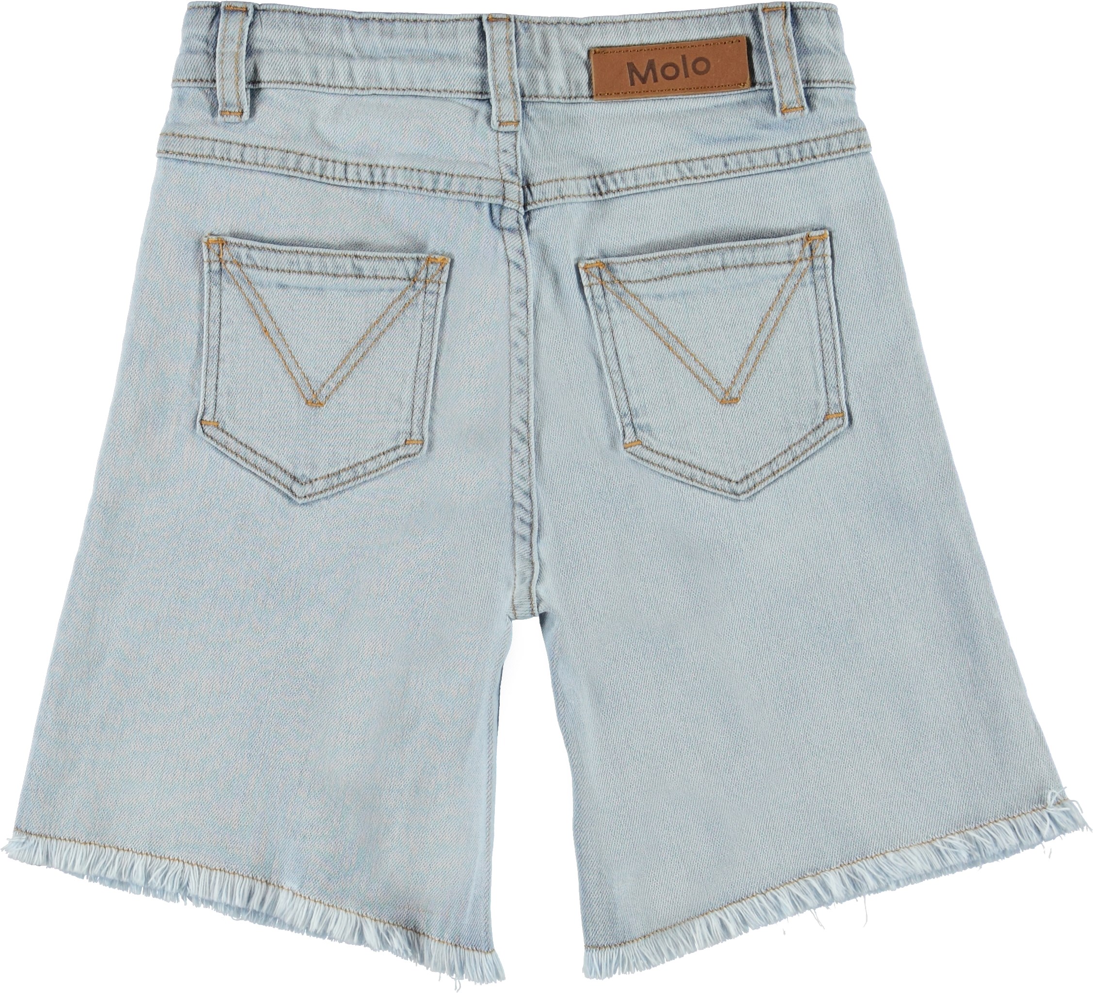 Addie - Even Pale Wash - Light coloured denim shorts - Molo