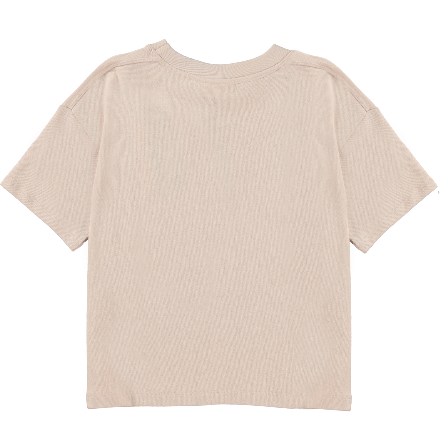 Renata - Powder - Powder pink t-shirt with rainbow embroidery - Molo