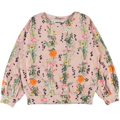 Ryba - Vertical Rose - Rose organic top with floral print - Molo