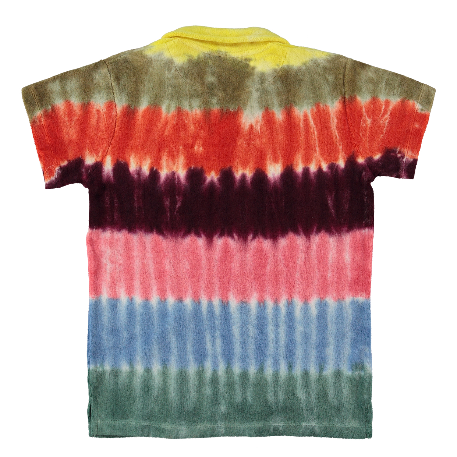 Randel - Rainbow Mist - Frottee-Polo in Regenbogenstreifen - Molo