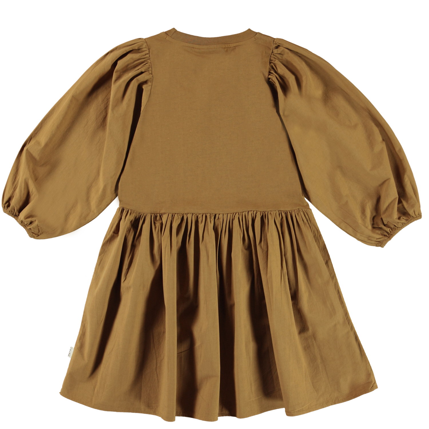 Cosette - Earthy - Öko braunes Kleid mit weiten Ärmeln - Molo