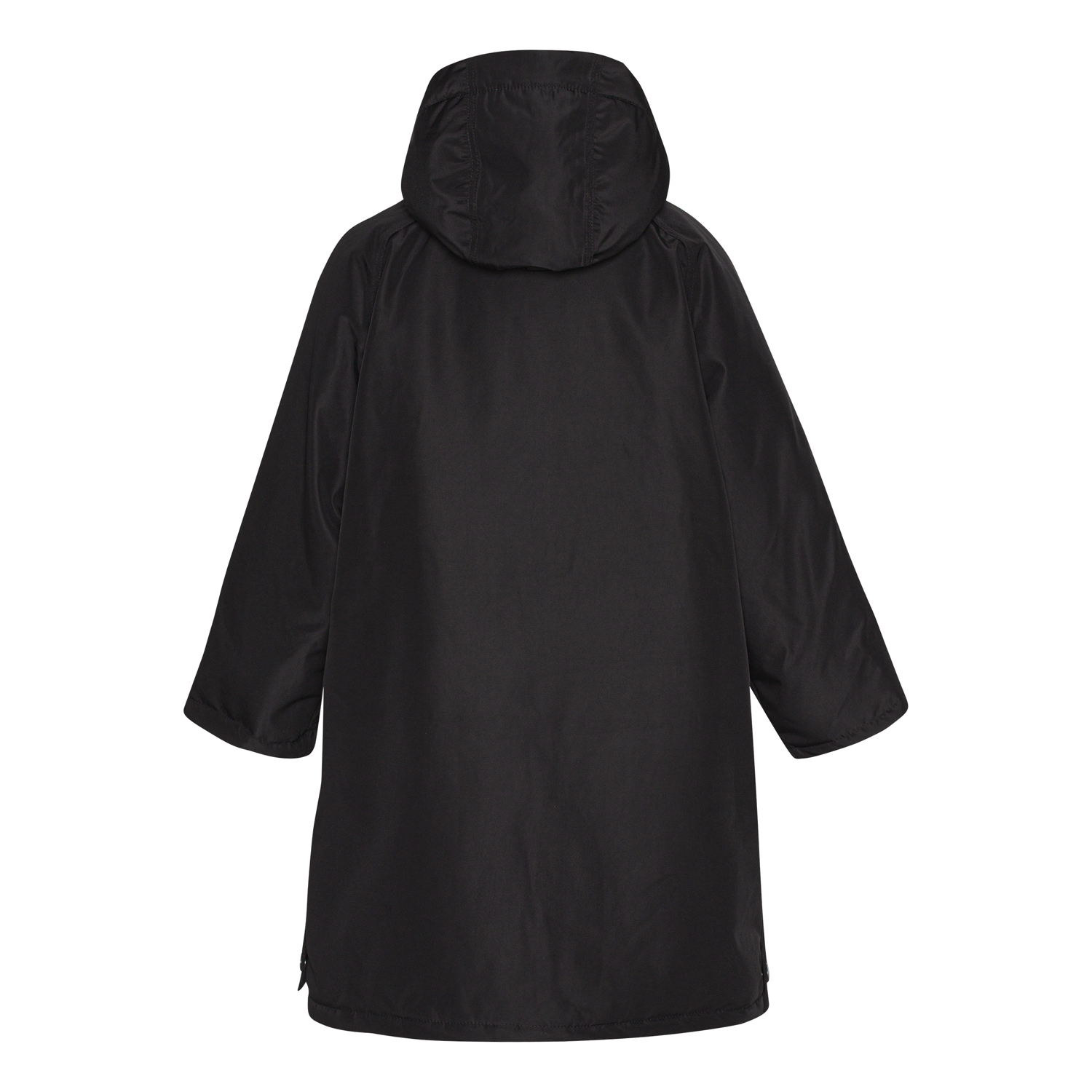 Hollah - Black - Schwarzer Wintermantel mit Kapuze - Molo