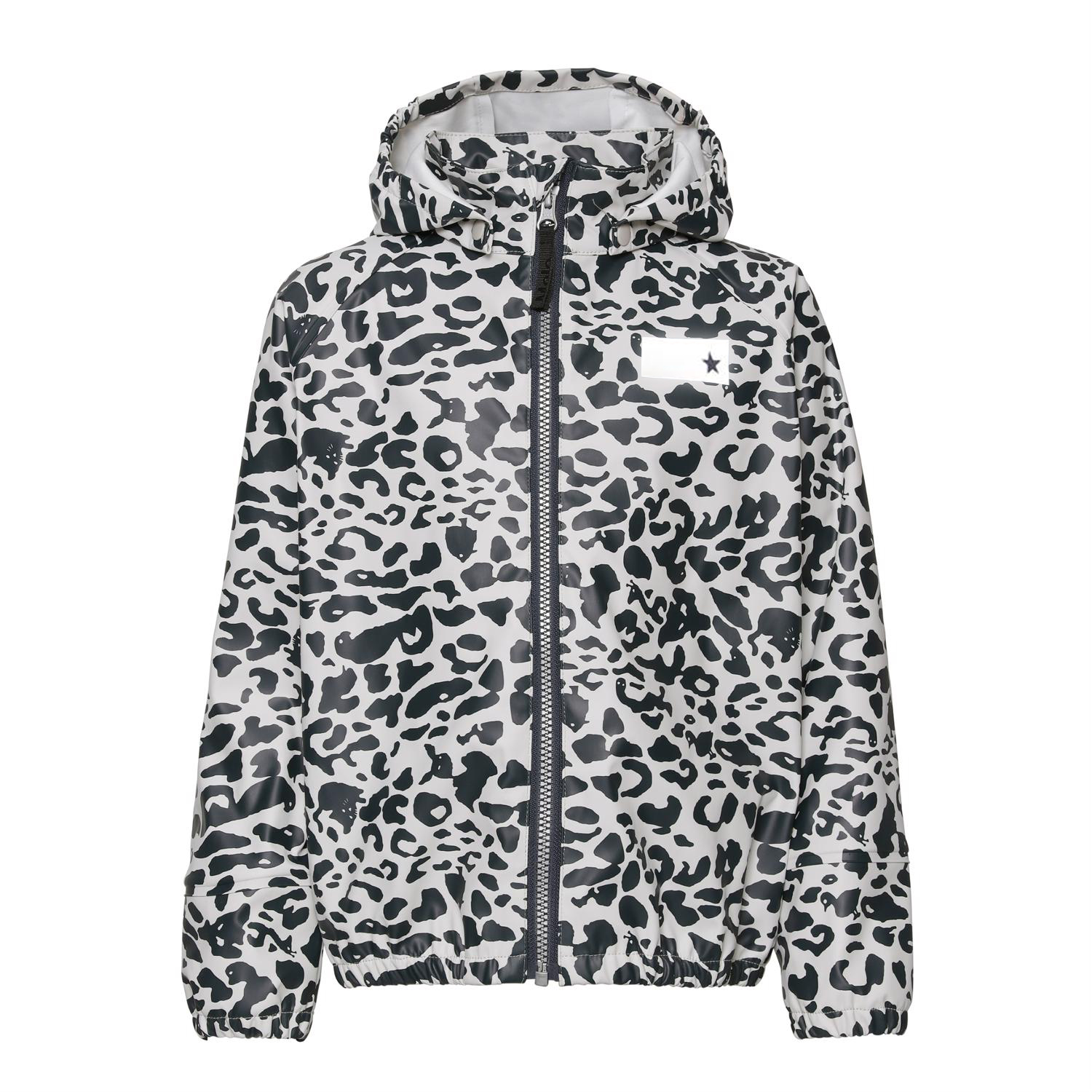 Wade - Leo Blue - Recyceltes Regen-Set mit Leopardendruck - Molo