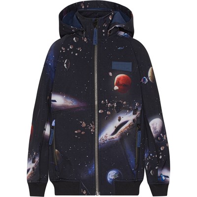 Cloudy - Dusty Green - Water-repellent dark green softshell jacket with ...