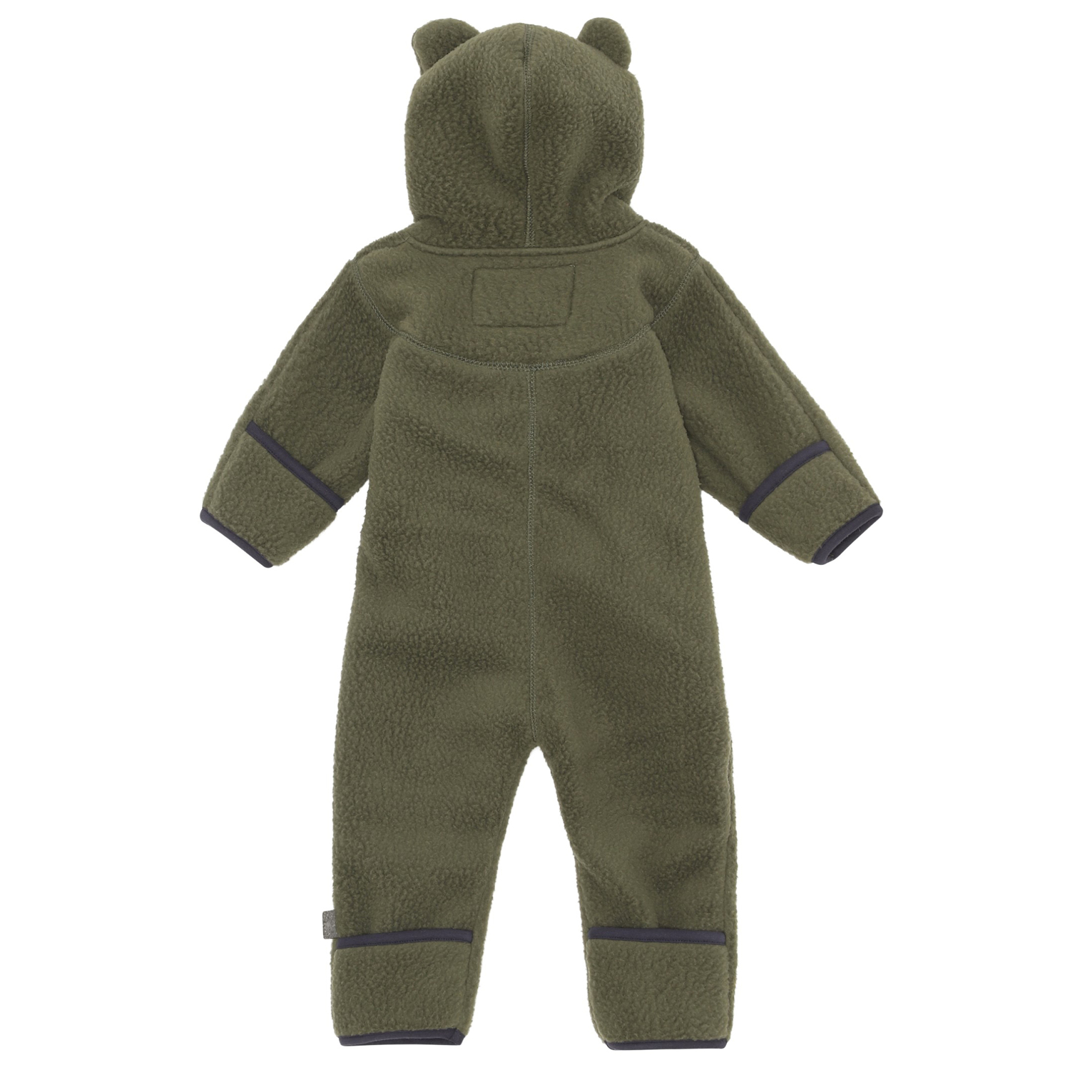 Umeko - Forest - Recycled green baby fleece romper - Molo