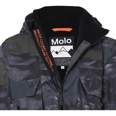 Alpine - Mountain Camo - Waterproof ski jacket in camouflage print - Molo