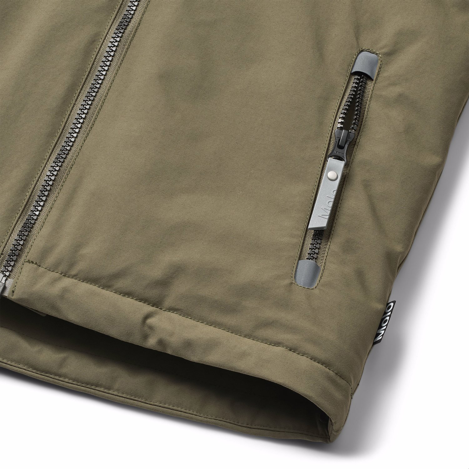 Castor - Bark Green - Wind and waterproof dark green winter jacket for ...