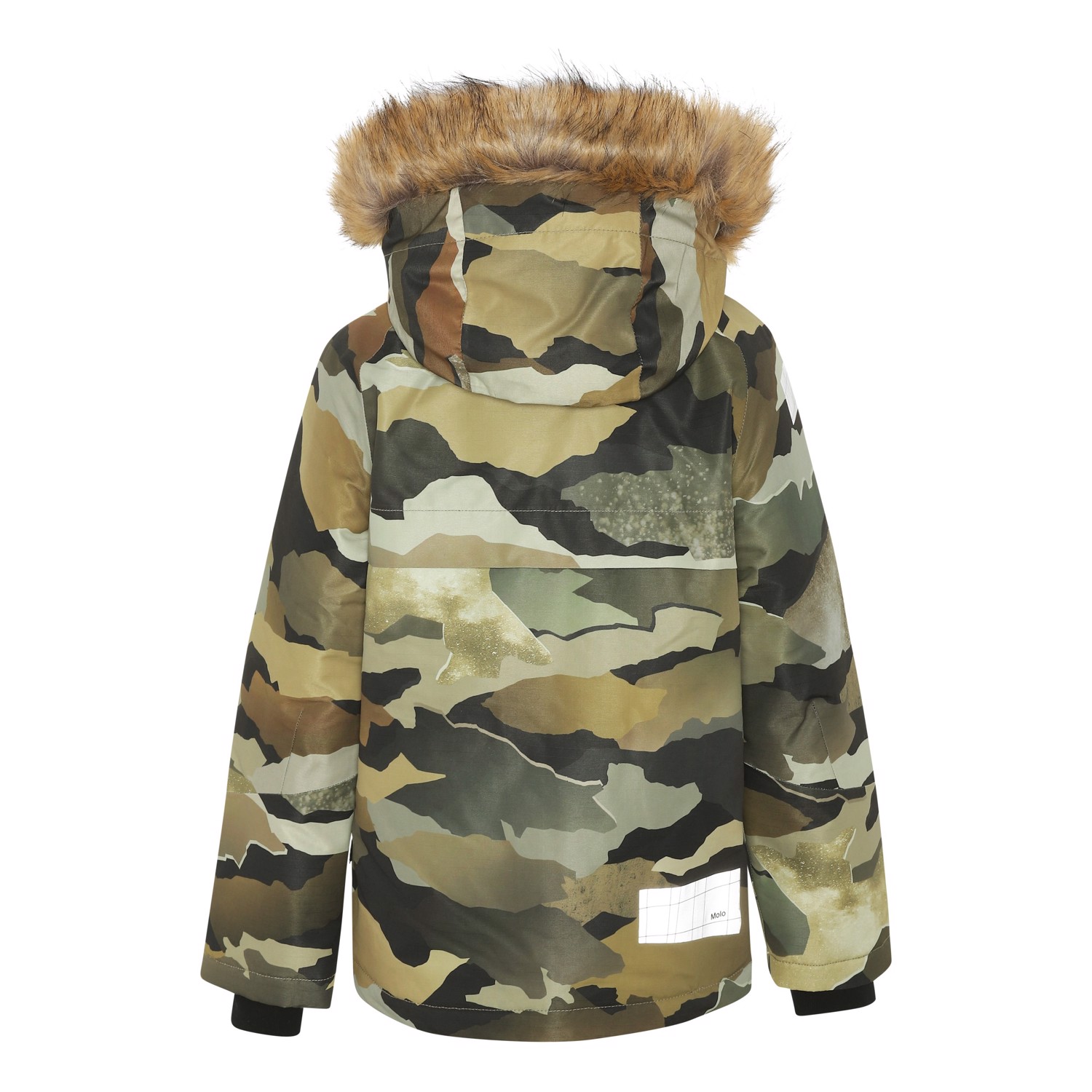 Castor Fur - Autumn Camo - Recycled winter jacket with camouflage print ...