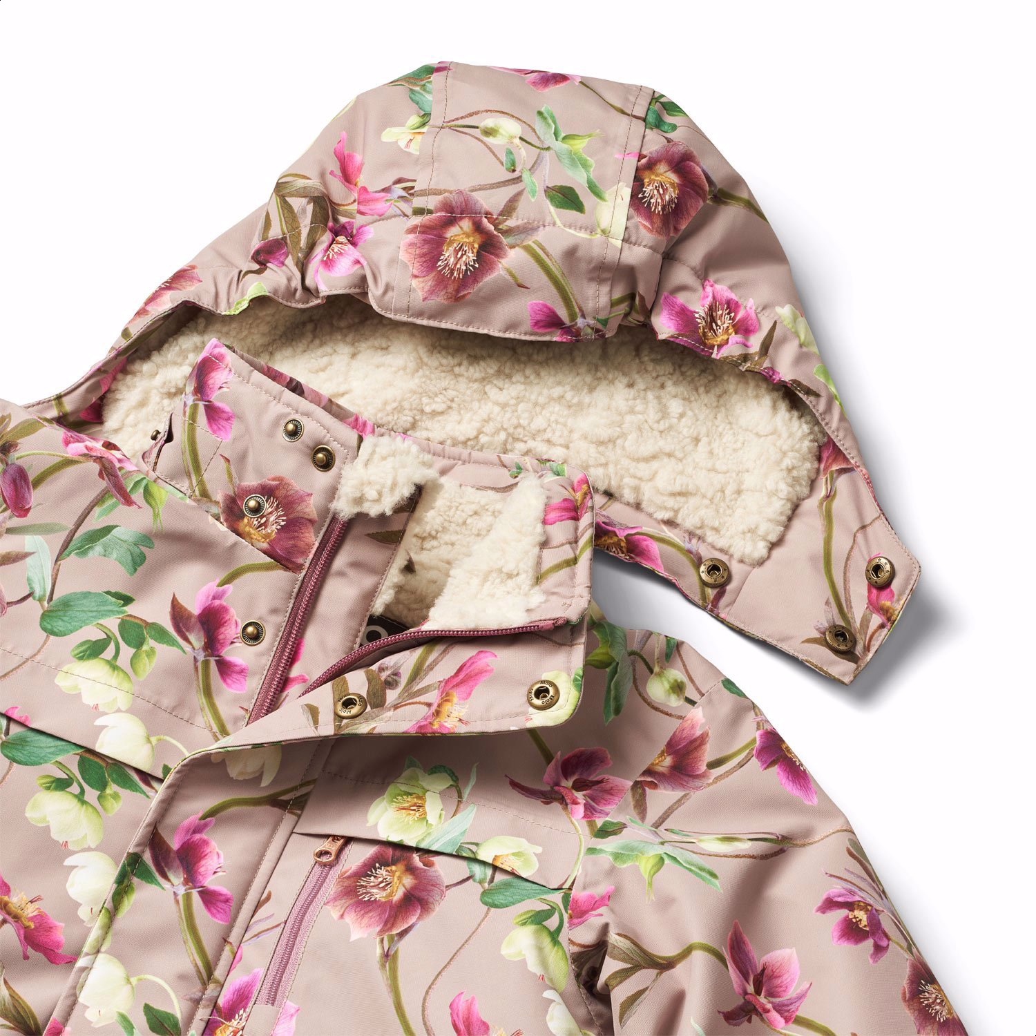 Heiko - Winter Roses - Wind- and waterproof winter jacket for children ...