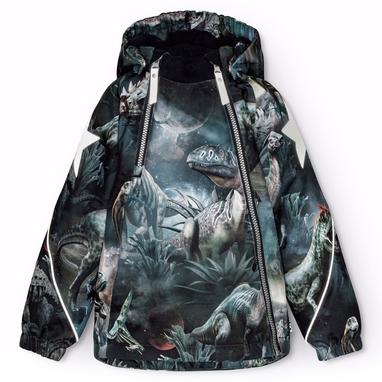 Hopla - Dino In Space - Wind- and waterproof winter jacket for children ...