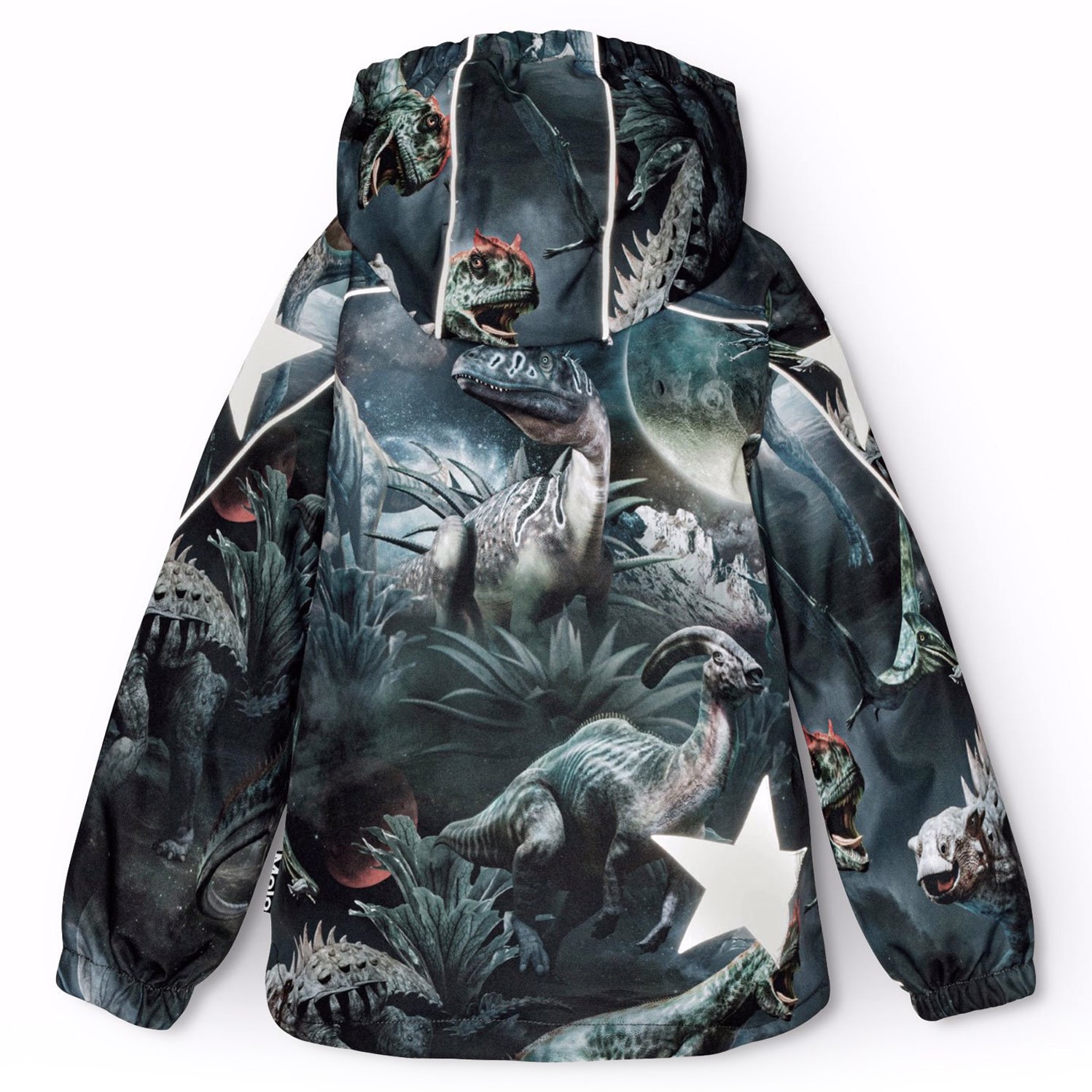 Hopla - Dino In Space - Wind- and waterproof winter jacket for children ...